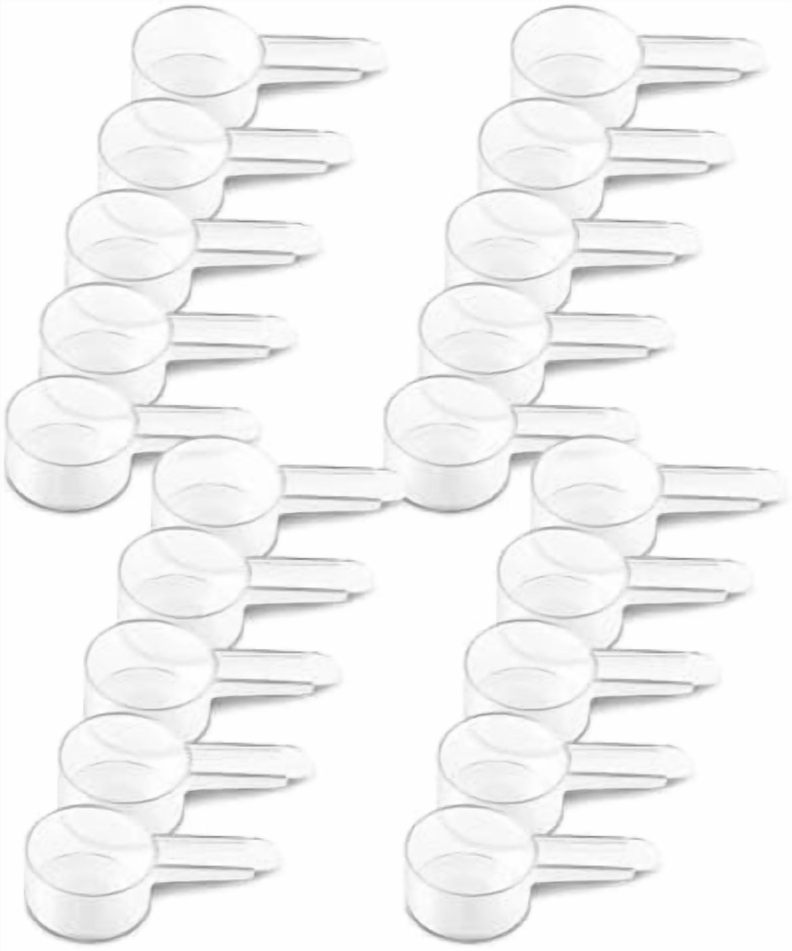20 Pack Tablespoon Measuring Spoon Set with Short Handle Coffee Scoop ...