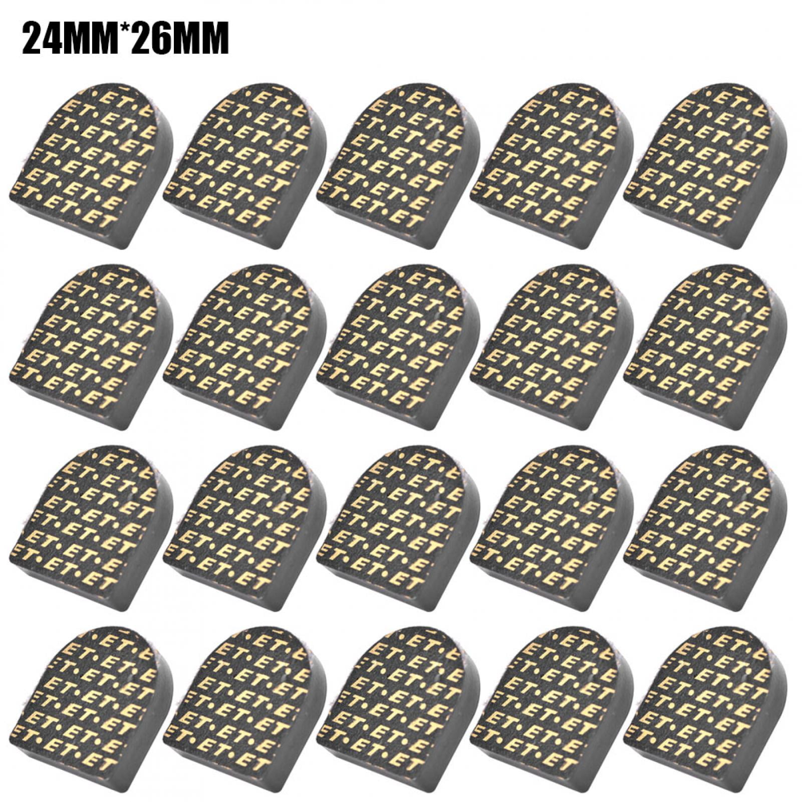 20-Pack U-Shape Shoe Repair Kit, 24MMx26MM, Durable High Heel ...