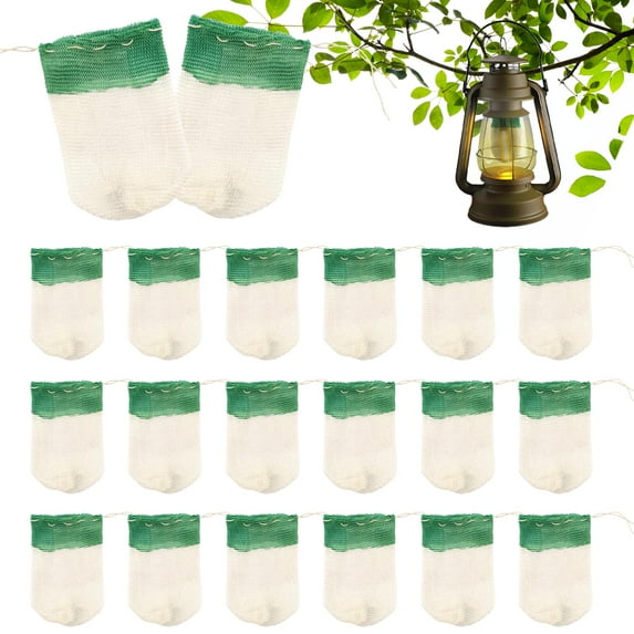 20 Pack U-Shaped Lantern Mantles, Upgrade Camping Lamp Mantle, Gas Lamp ...