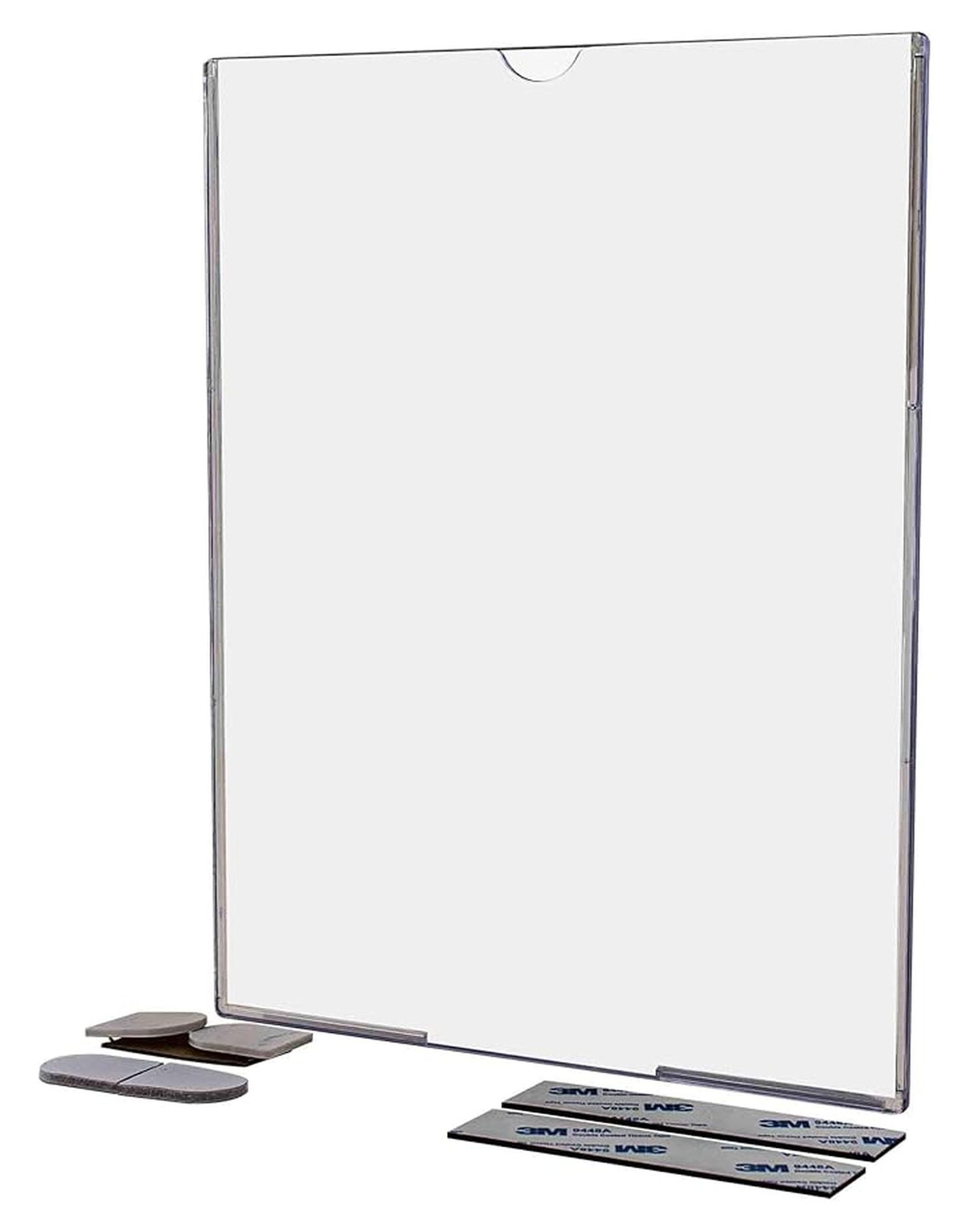 20 Pack Wall Sign Holder for 8.5" x 11" Booth Signage and Directional ...