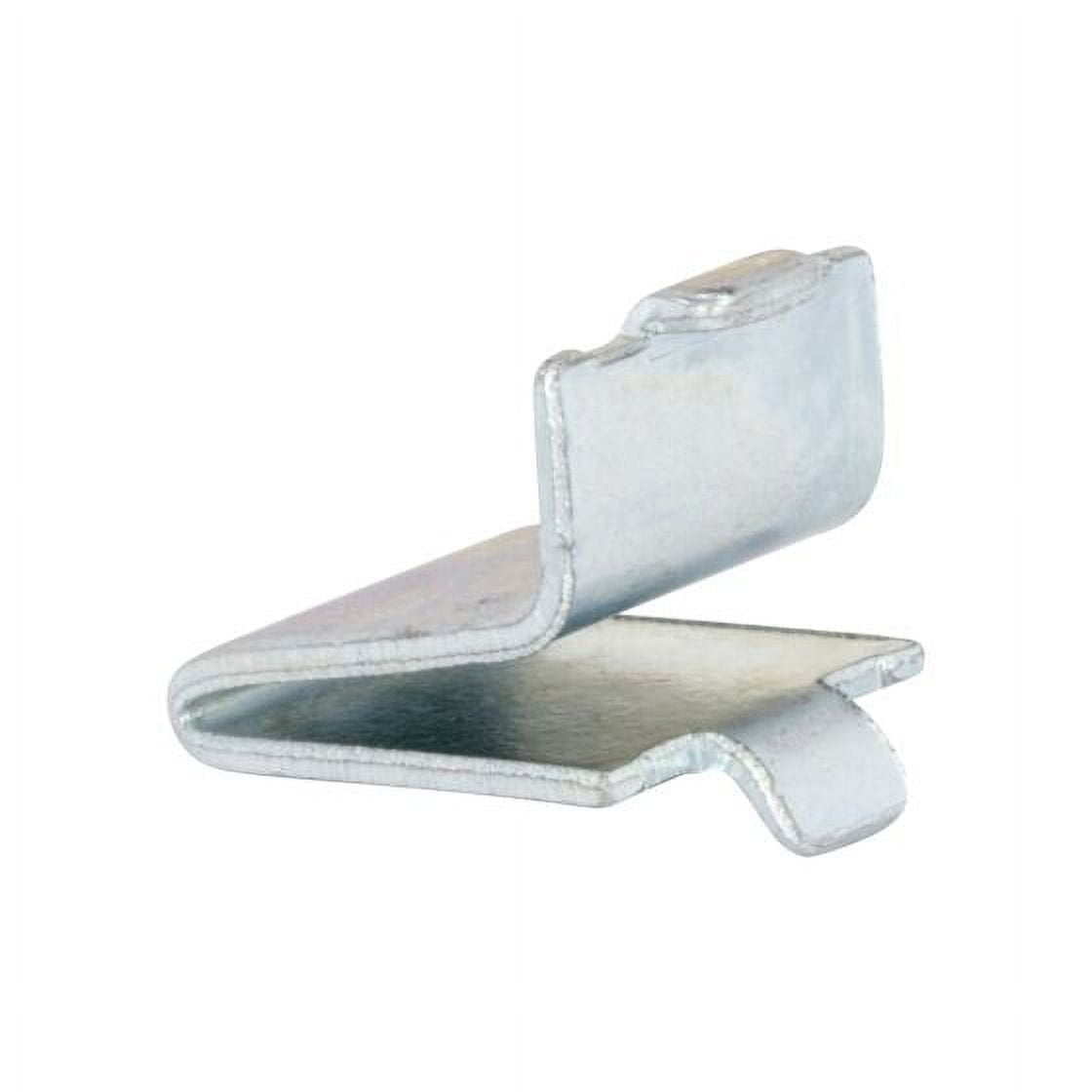 Rok Zinc Adjustable Steel Pilaster Shelf Support Clips, 20 Pack, for ...