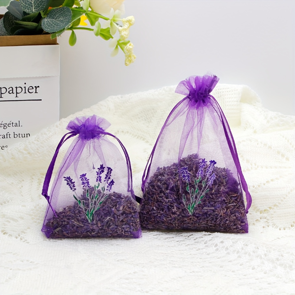 20-Pack of Organza Drawstring Bags, Breathable Fabric Bags for Home ...