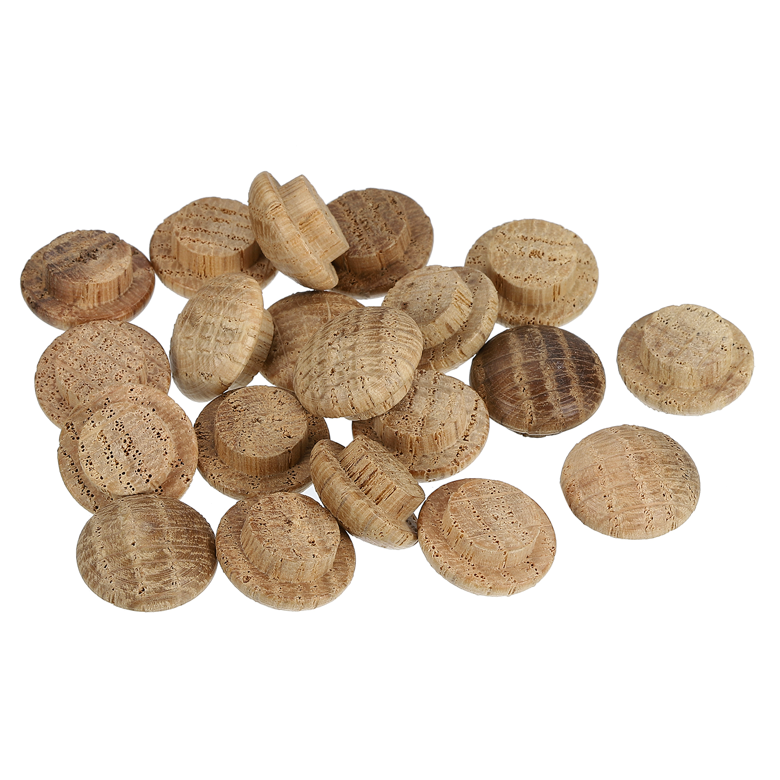 20 Packs 0.39 x 0.59 Inch Wood Hole Plugs, Wood Pocket Button Plug for ...