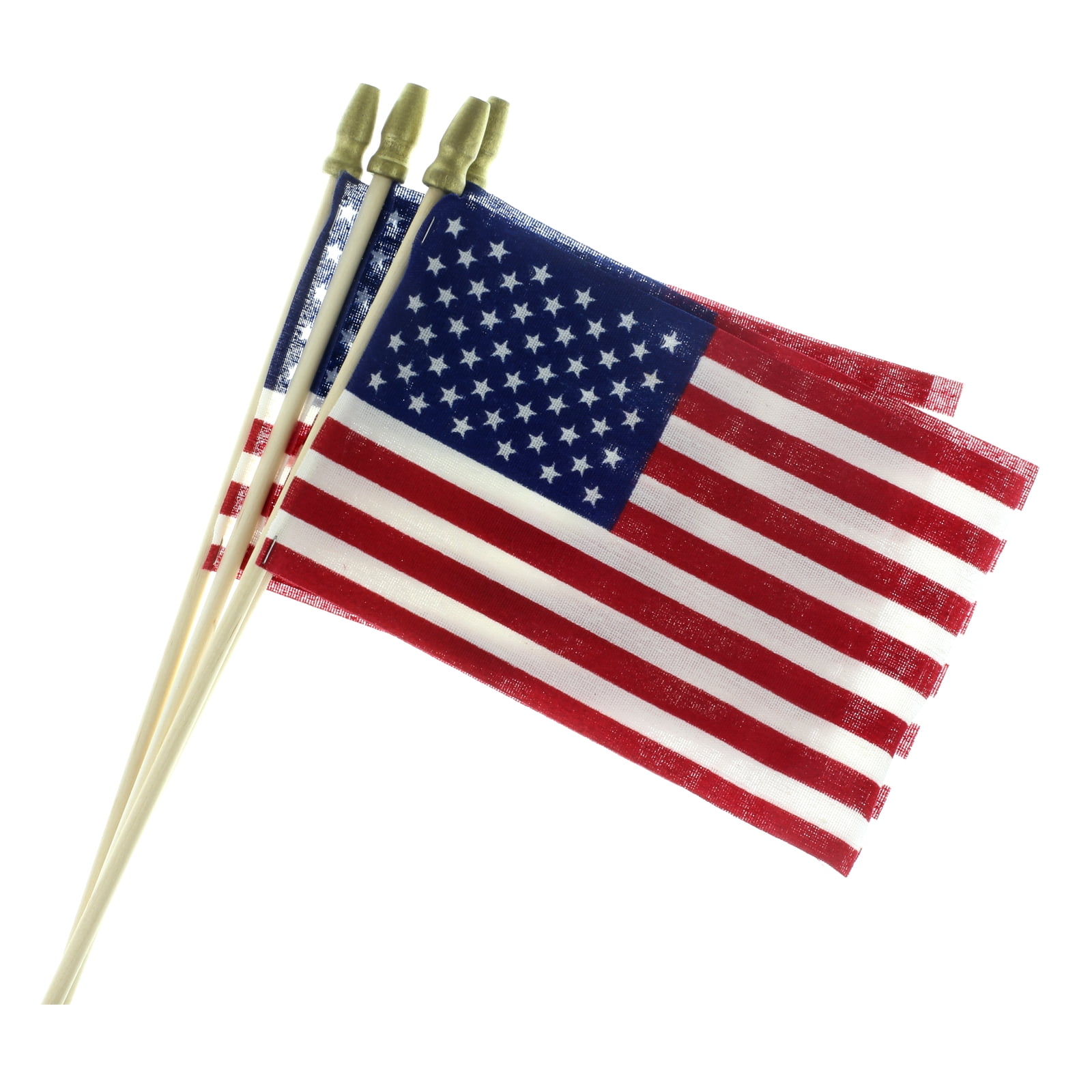 Valley Forge Small American Flags, 20 Packs: 4 ct. (80 total) - Walmart.com