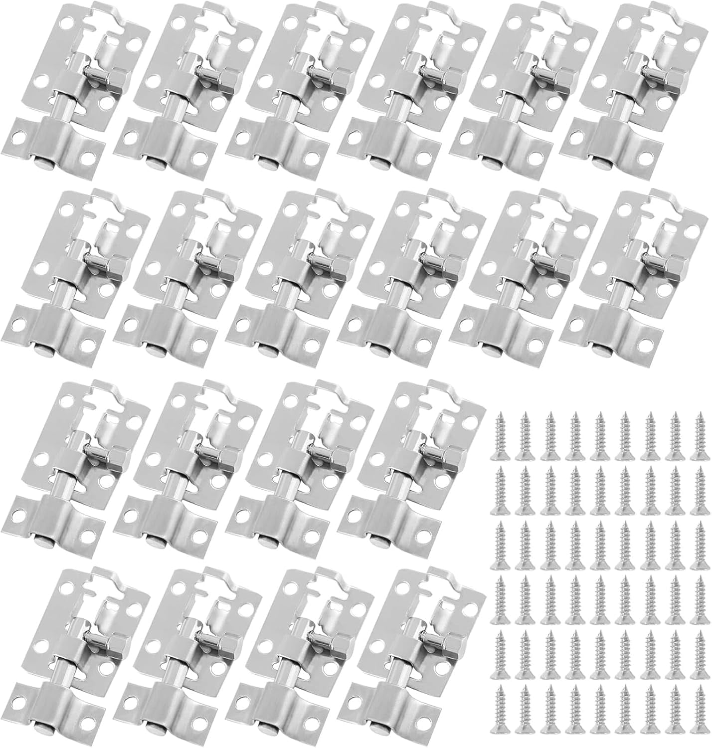 20 Packs Barrel Bolt Latch, 1.5" Length and 1" Wide Slide Latch Lock ...