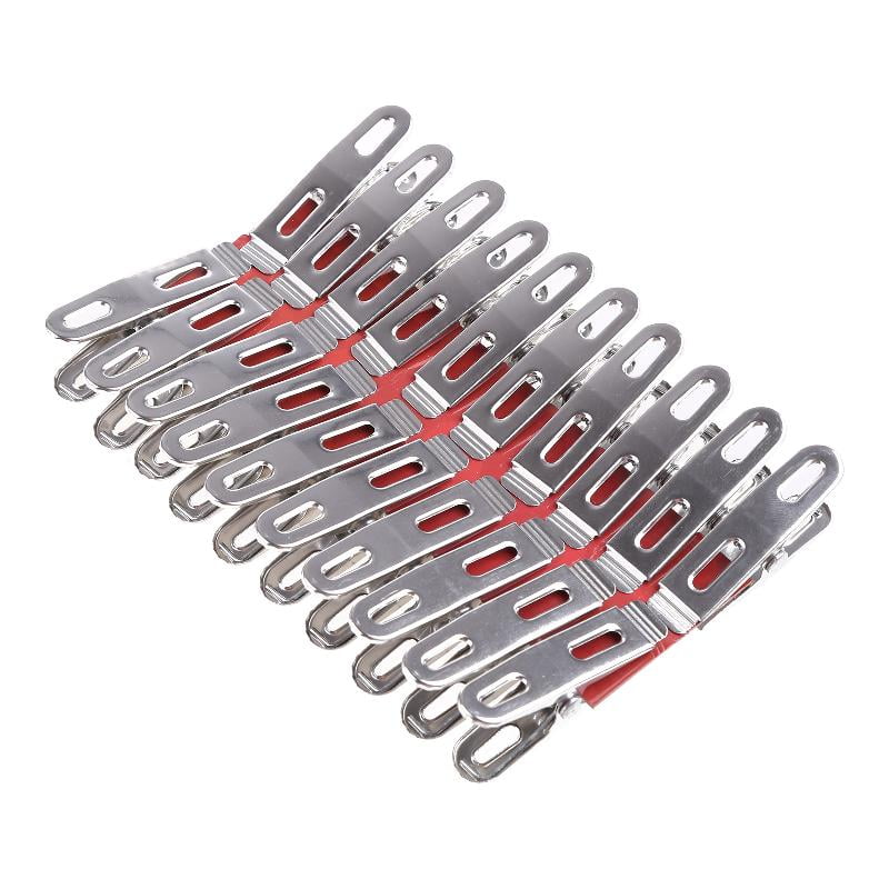20 Packs Clothes Pins Multi-Purpose Utility Clips for Laundry Outdoor ...