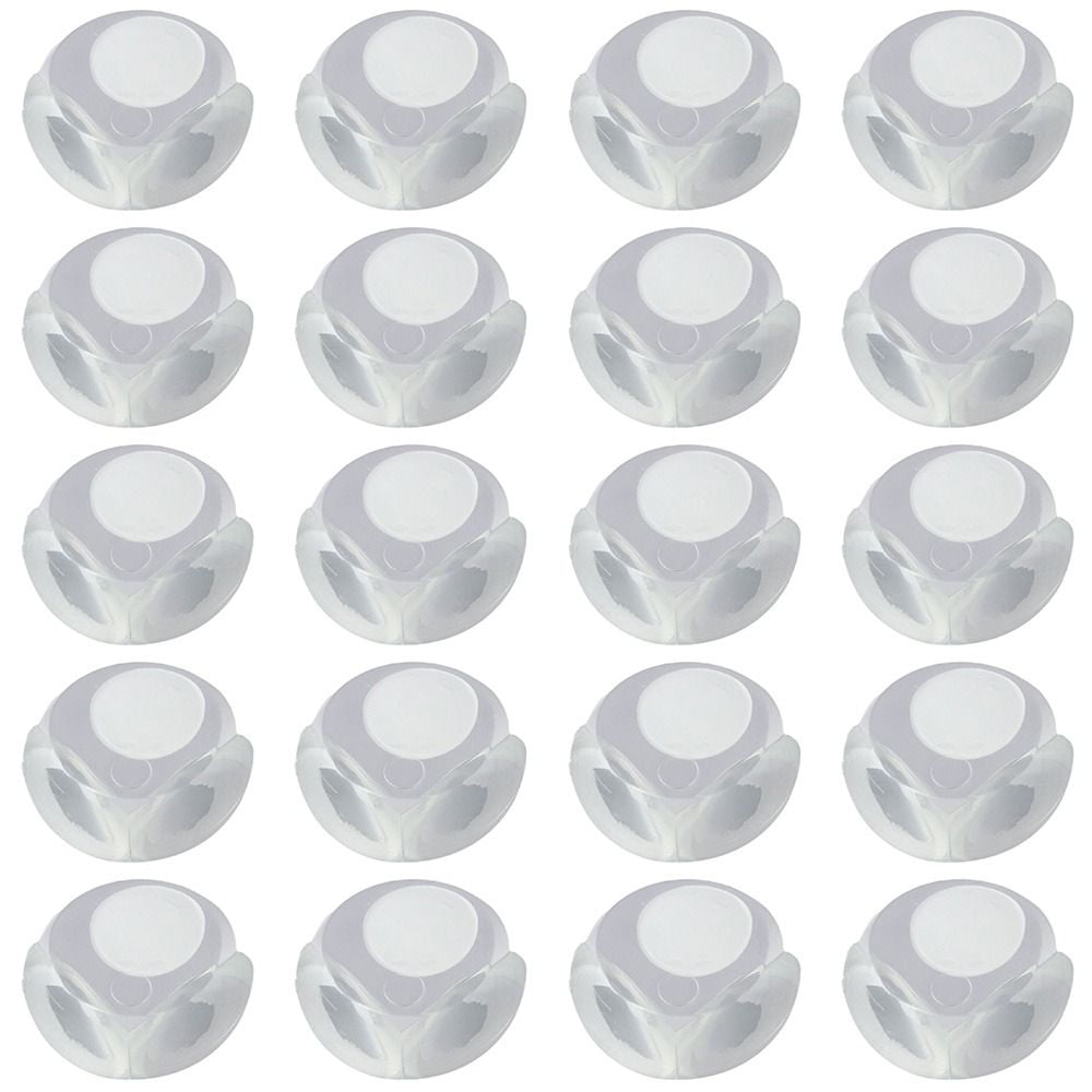 20 Packs Cushion Transparent Kitchen Modern Bedroom PVC Corner ...