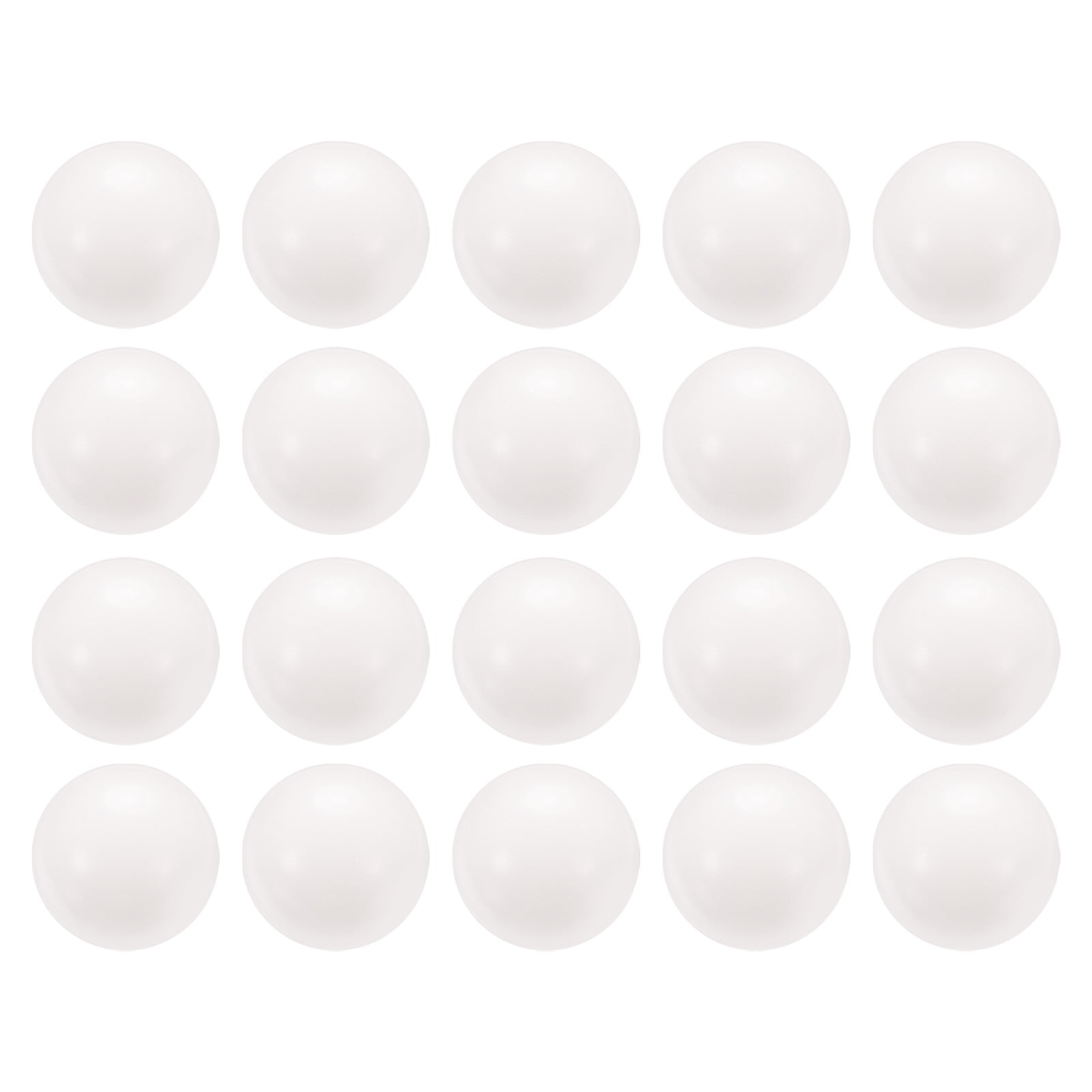20 Packs POM Bearing Balls 20mm Solid Plastic Bearing Balls, Precision ...