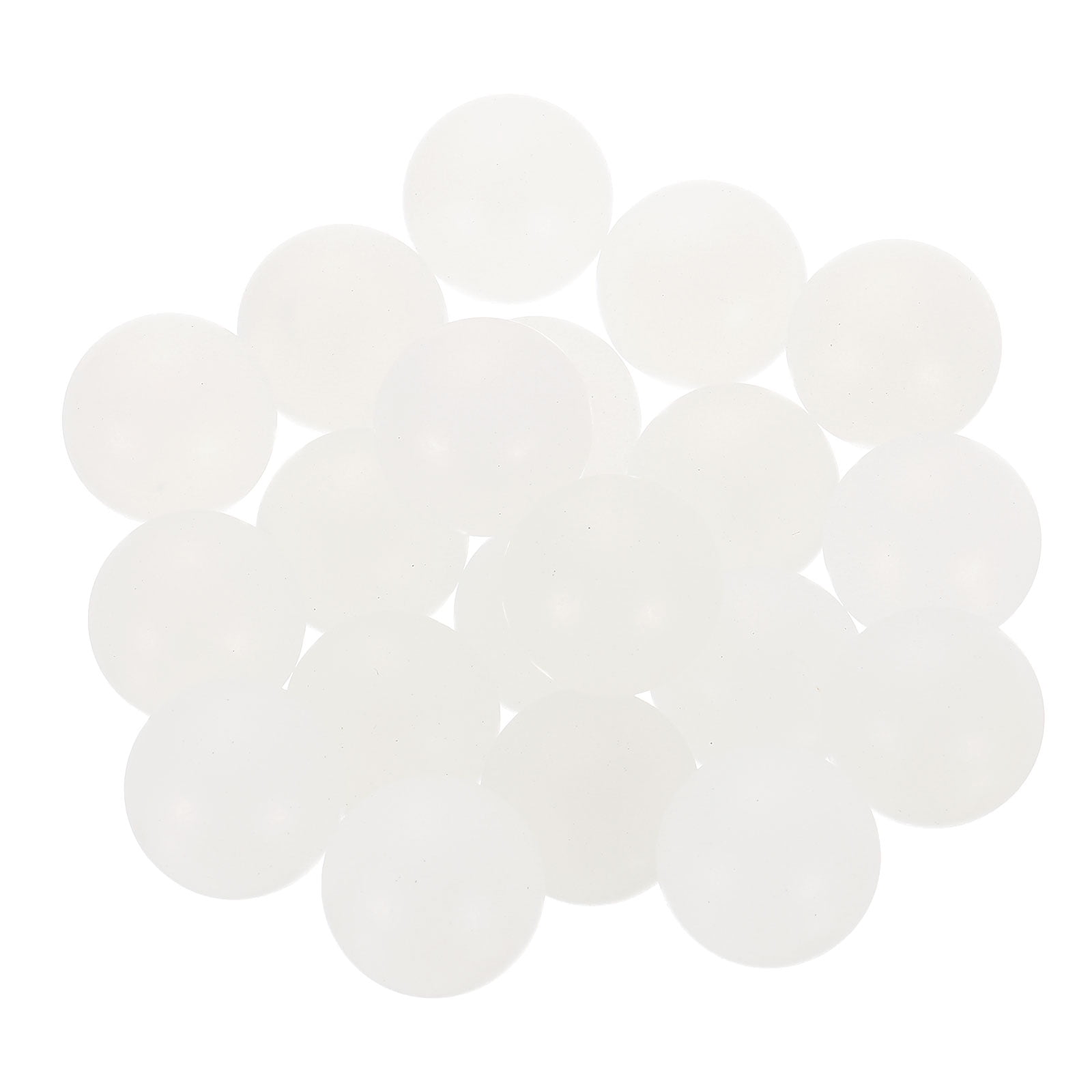 20 Packs PP Plastic Bearing Balls 20mm Solid Plastic Balls, White ...