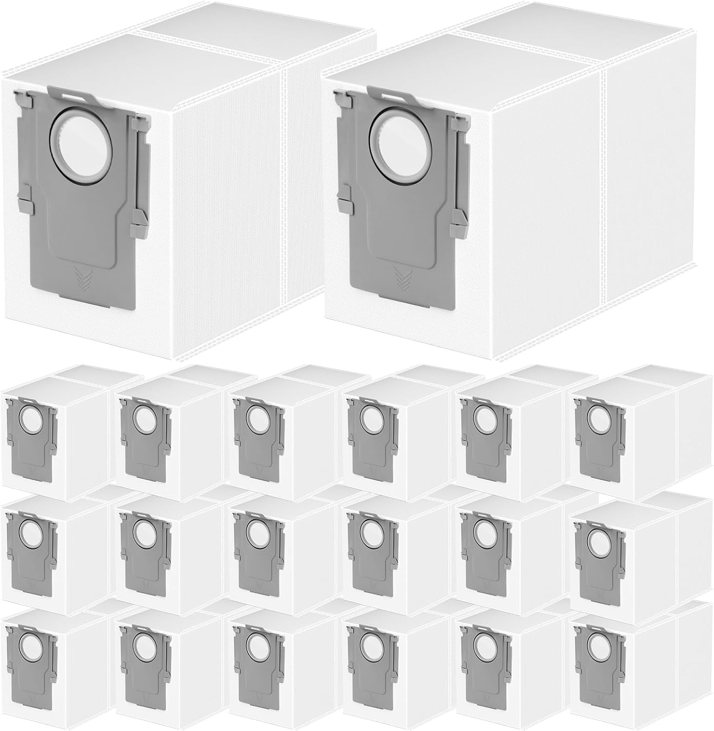 20 Packs Q Revo Dust Bags for QV 35A/Qrevo S5V/Saros 10/10R/Qrevo/Q ...