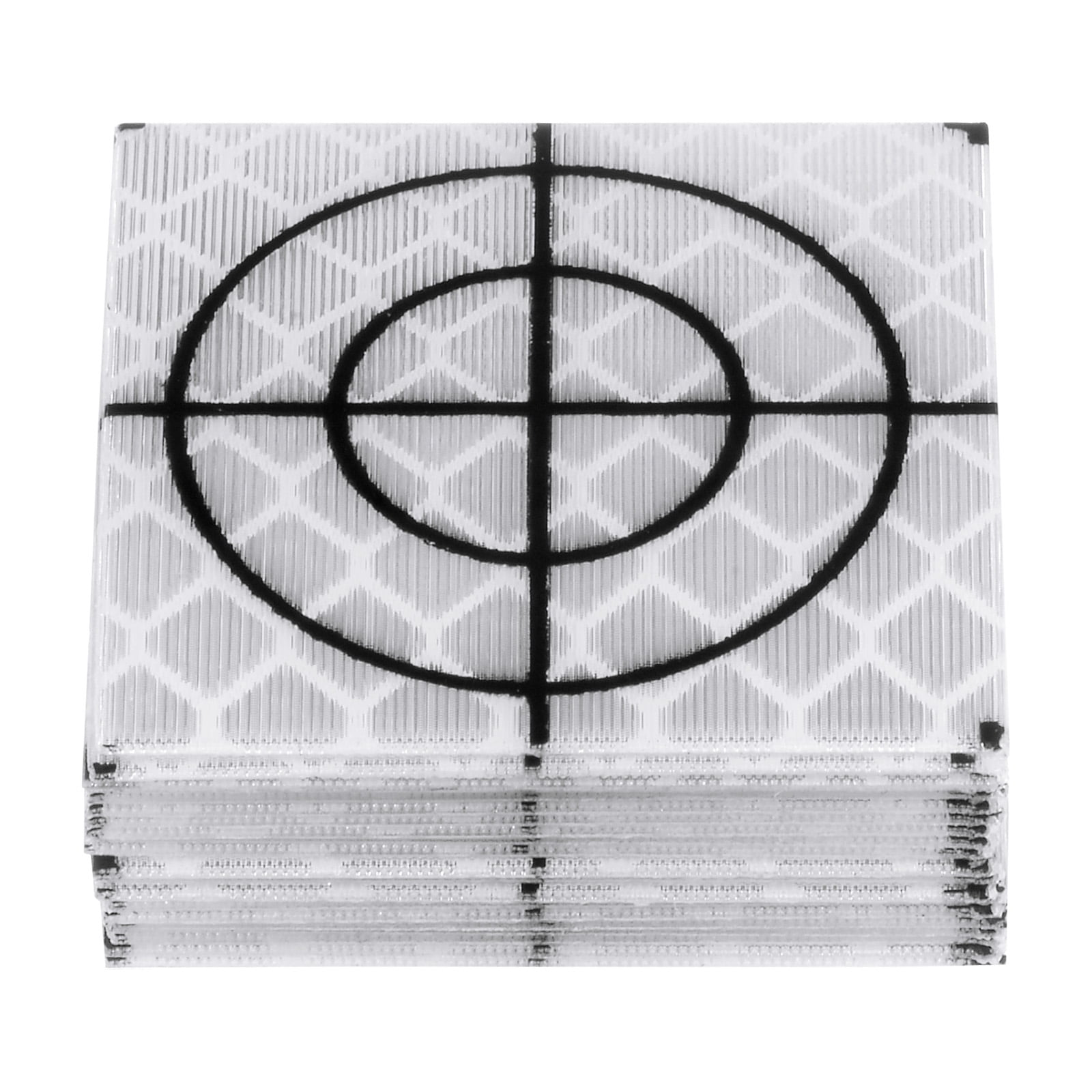 20 Packs Reflector Target Sheets 30mm Self Adhesive Reflective Tape ...