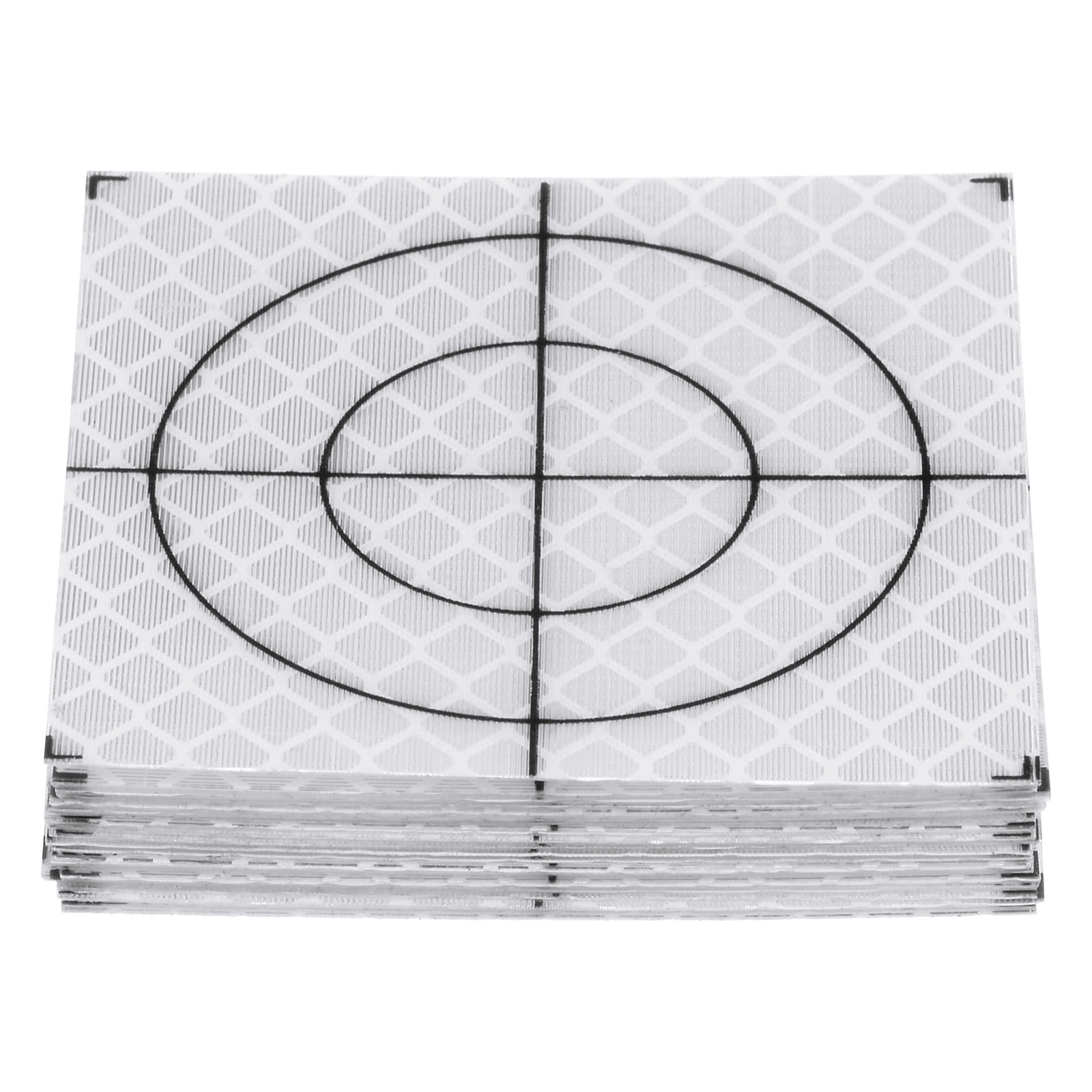 20 Packs Reflector Target Sheets 60mm Self Adhesive Reflective Tape ...