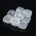 20 Packs Small Clear Plastic Beads Storage Containers Box for Storage ...