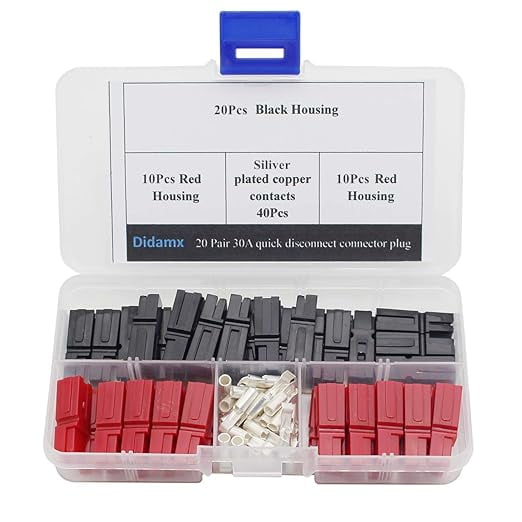 20 Pair 30Amp Quick Disconnect Power Connector Plugs - Walmart.com
