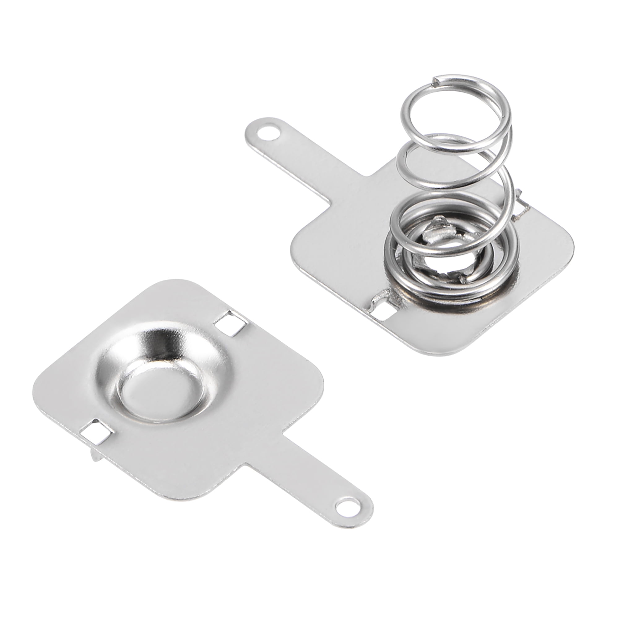 20 Pairs AA Battery Positive Negative Contact Nickeling Plate 11.28x11 ...