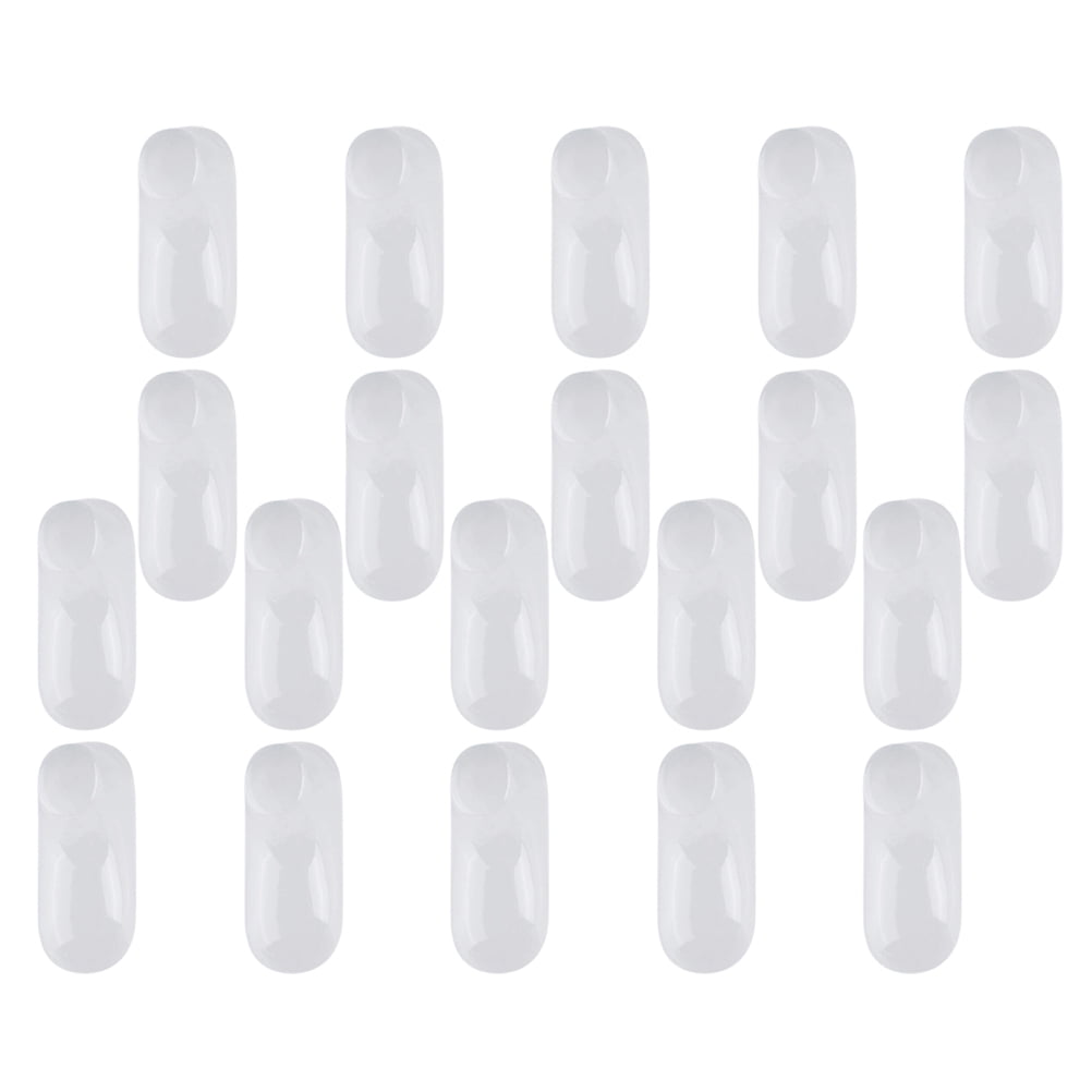 20 Pairs Clear Feet Display Toddler Booties Socks Shoes Supports Shaper ...