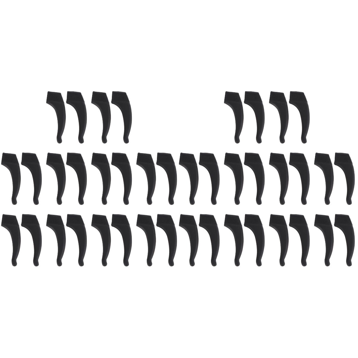 20 Pairs Ear Cuff Eyeglasses Temple Tip Leg Cover Parts Hook Kit Suite ...