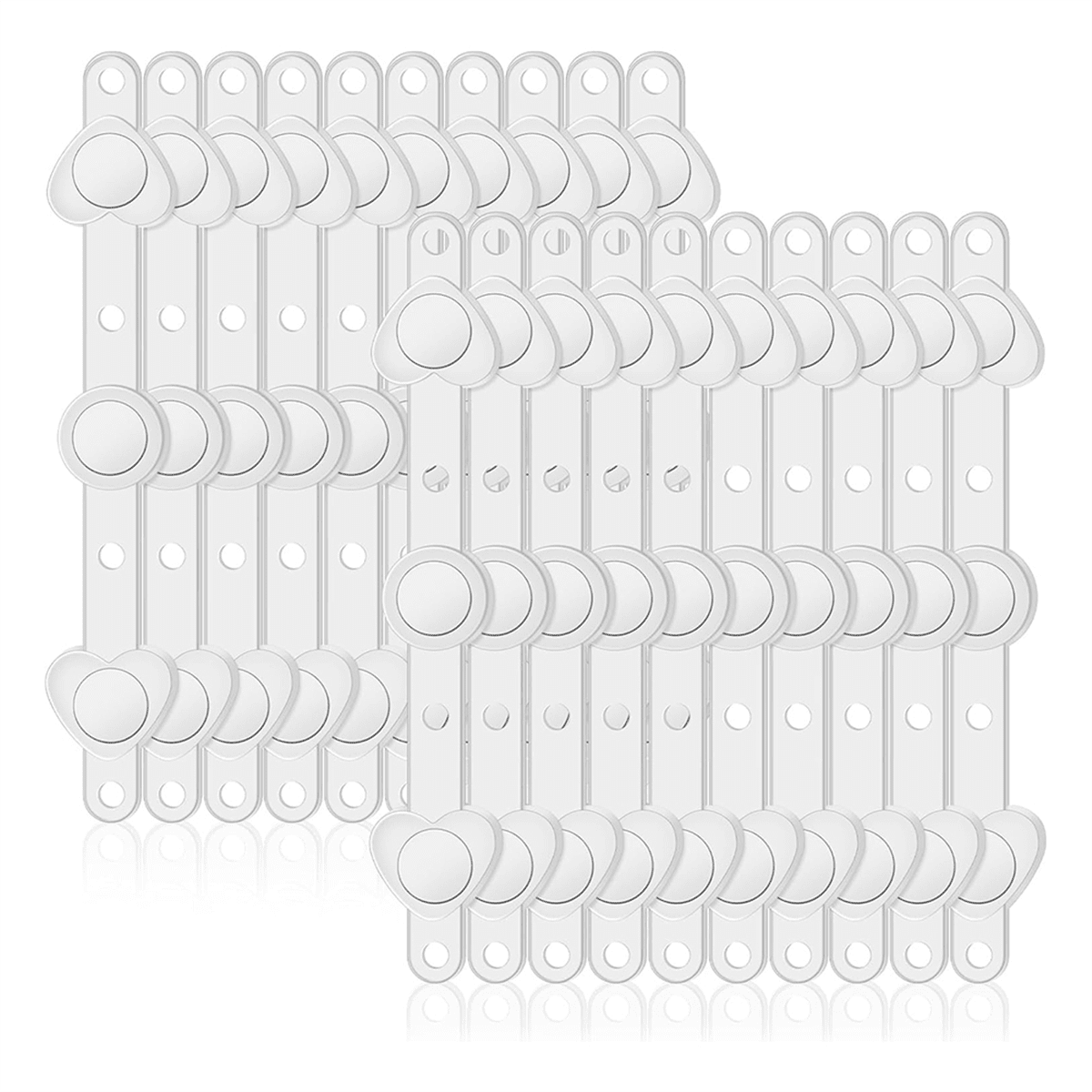 20 Pairs Floral Boutonniere Magnets Small Corsage Fix Pins Magnet ...