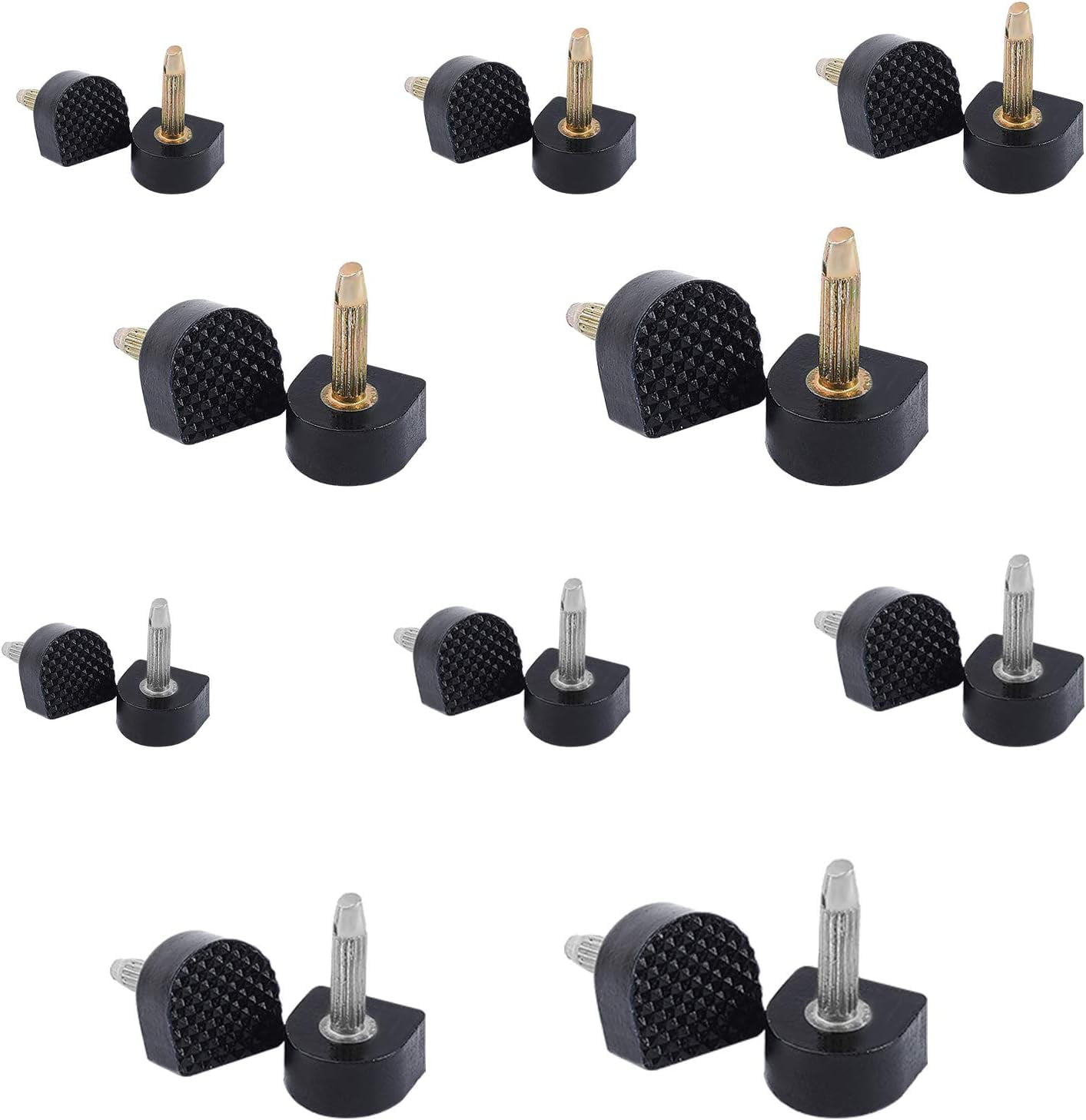 20 Pairs High Heel Tips Shoes Replacement Tap Caps 5 Sizes 8/9/10/11 ...
