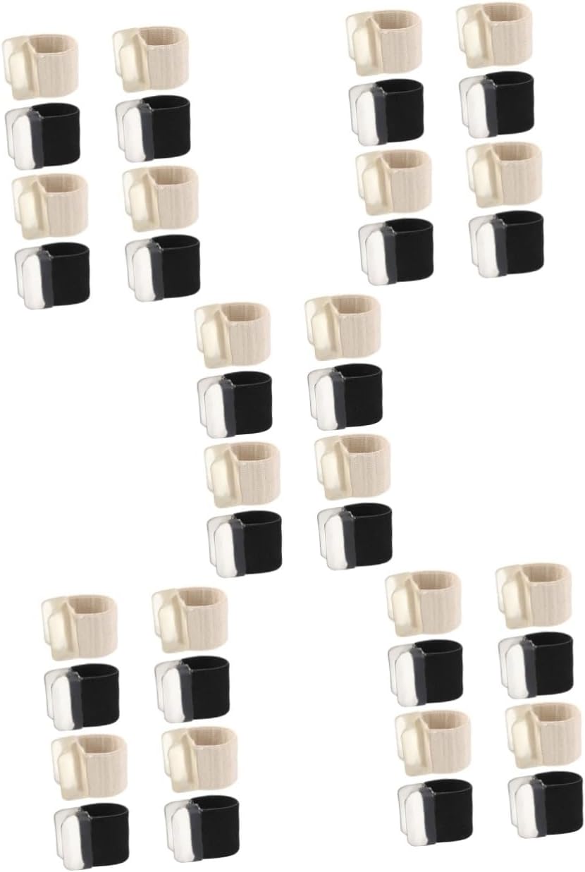 20 Pairs Toe Separator Foot Protectors for Feet Night Splints Thumb ...