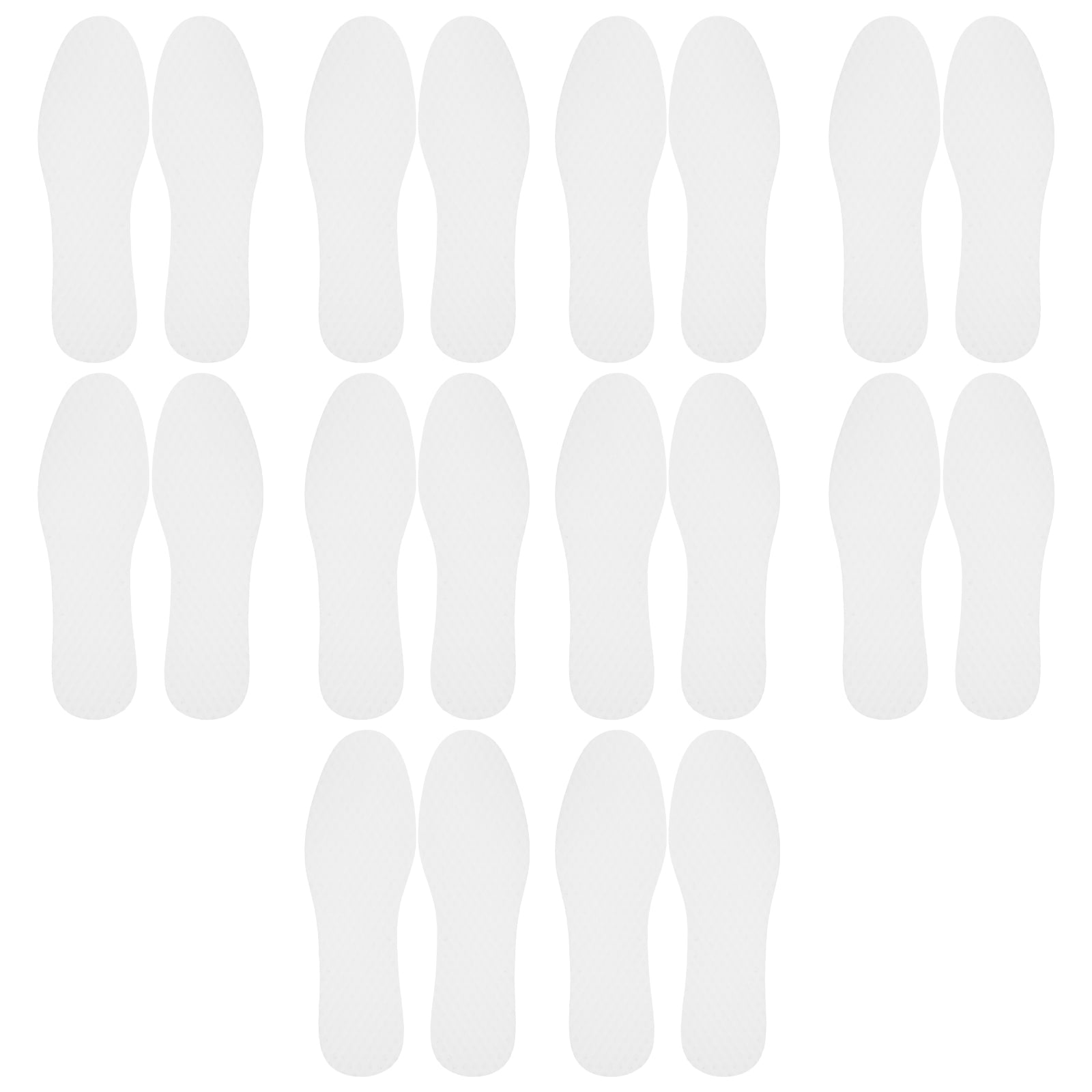 20 Pairs of Outdoor Barefoot Shoe Liners Thin Shoe Insoles Inner Soles ...
