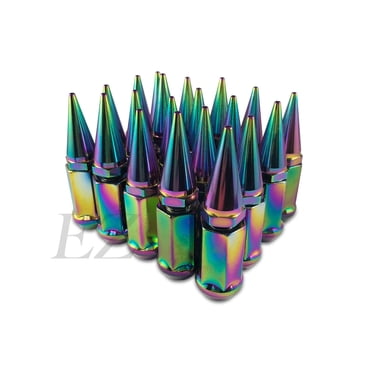 Free Shipping! CA Supplies 20pc Chrome Spiked 12x1.5 Extended Lug Nuts ...