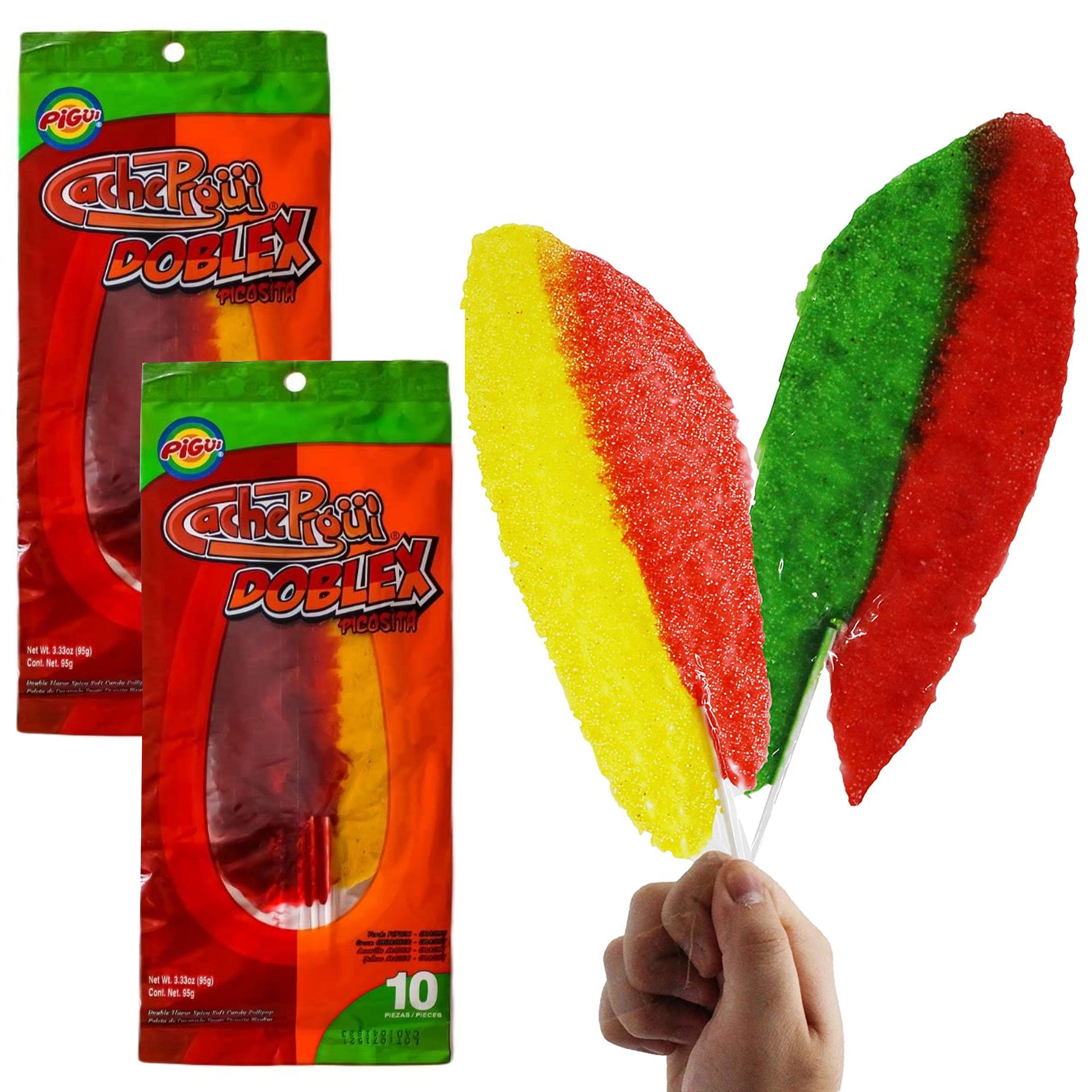 20 Pc Slaps Doblex Picosita Flavor Paletas Spicy Lollipops Mexican Pops ...