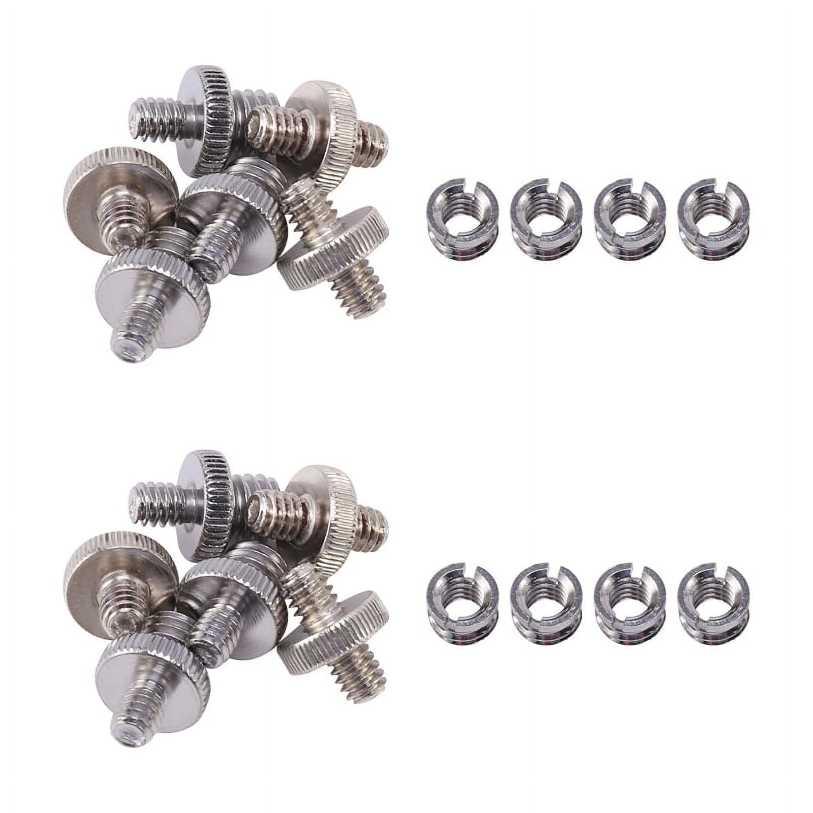 20 Pcs 1/4 Inch and 3/8 Inch Camera Screw Adapter Converter Threaded ...