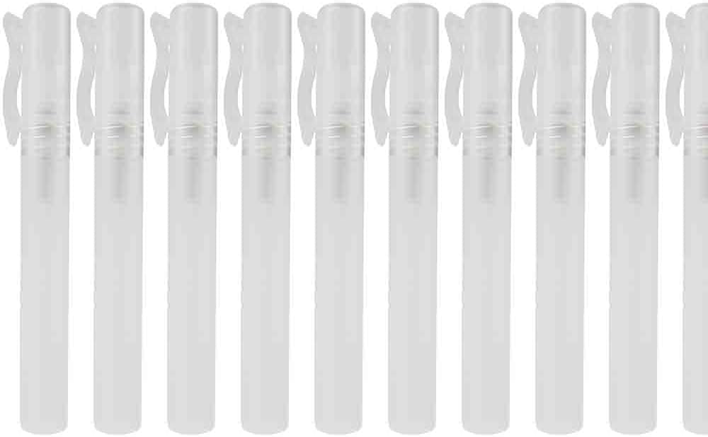 20 Pcs 10ml Transparent Spray Pen Mini Travel Size Portable Spray Fine ...