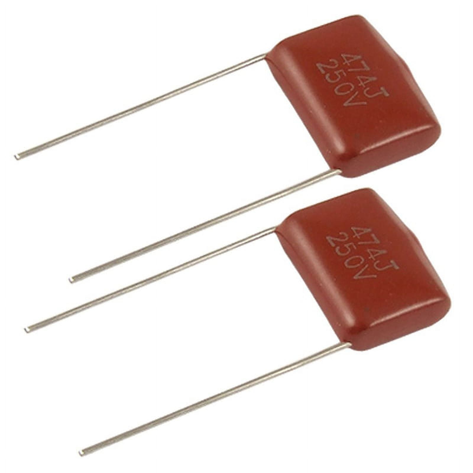 20 Pcs 250V 0.47UF 474J Metallized Polypropylene Film Capacitors ...