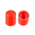 20 Pcs 3.1mm Hole Dia Plastic Push Button Tactile Switch Caps Cover ...