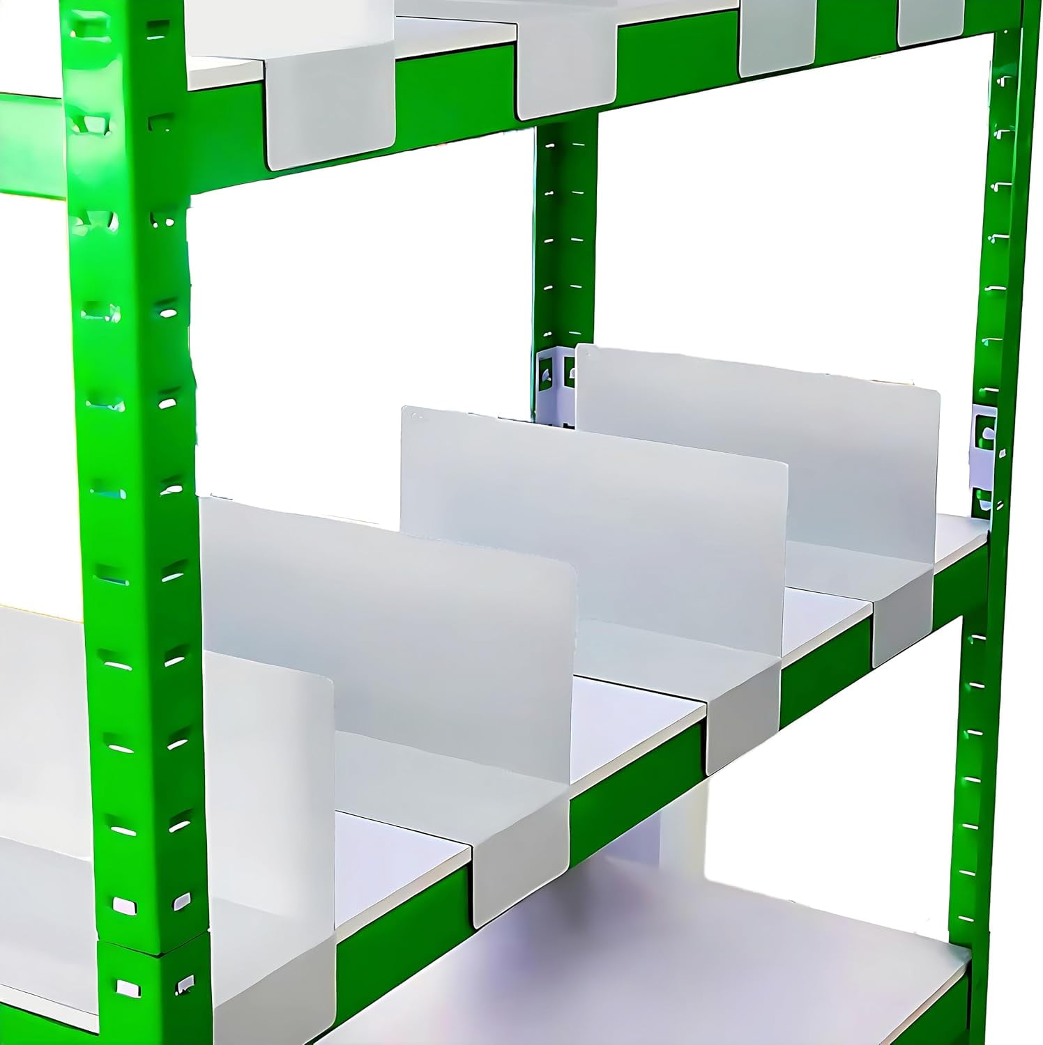 20 Pcs 30 * 12CM 1MM Separator Shelf Dividers Warehouse Shelf Isolation ...