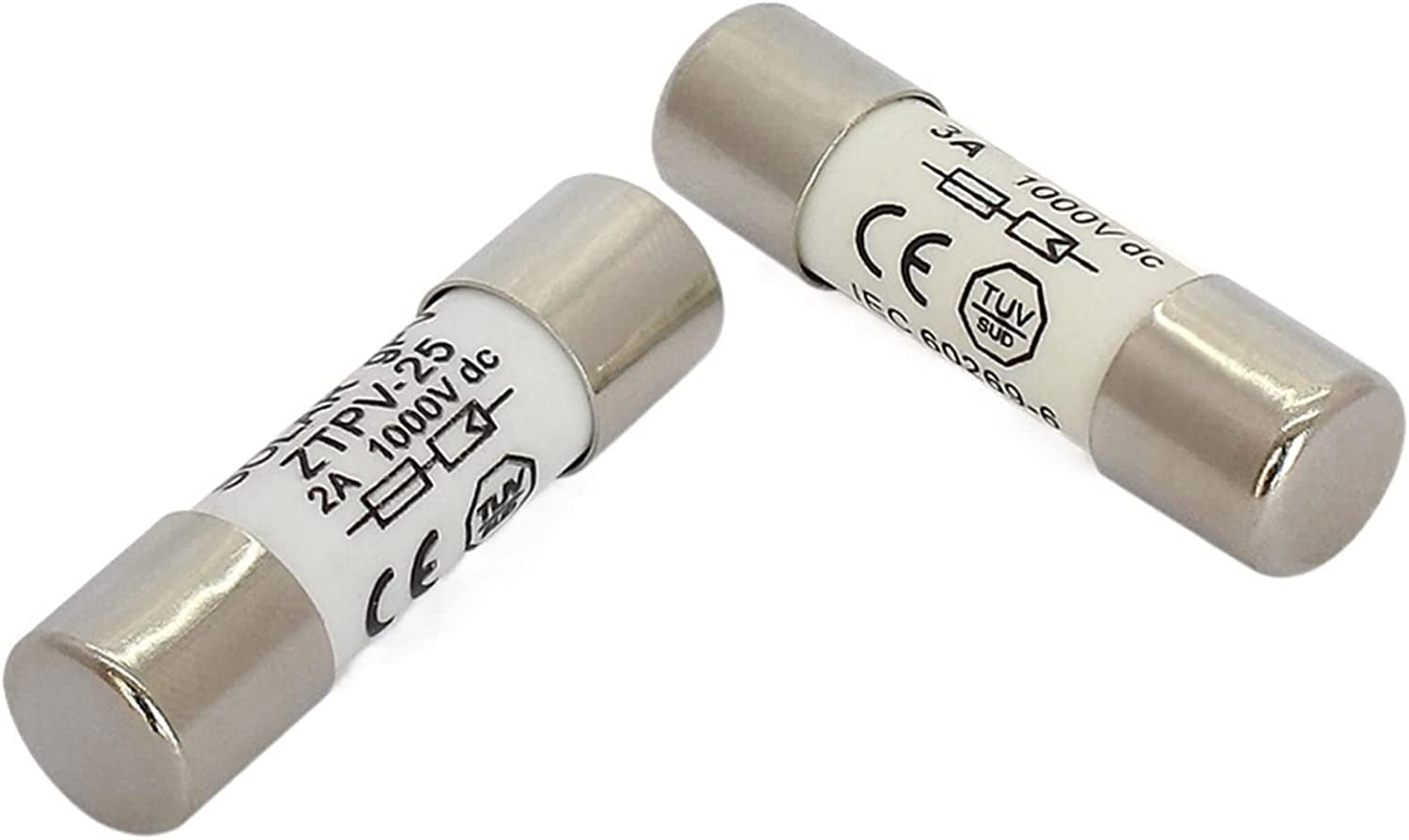 20 Pcs 30A 1000V 10 * 38MM PV Solar Fuse for Solar Power System ...