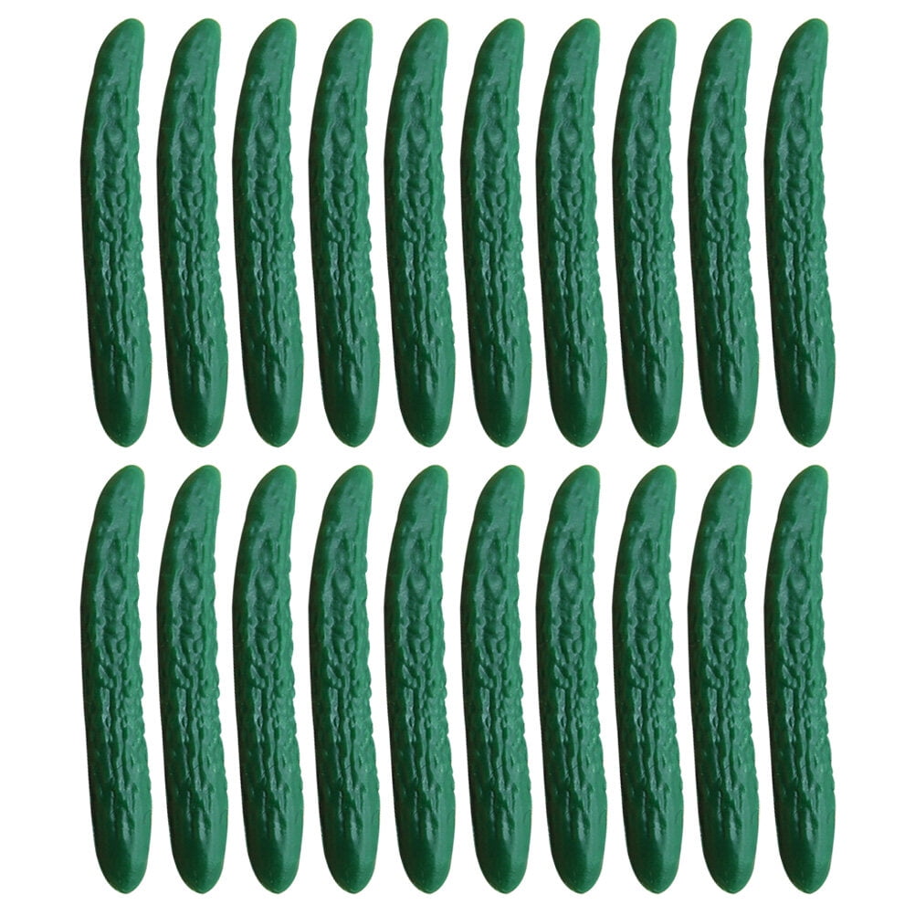 20 Pcs 36cm Simulated Cucumber Simulation Decor Model Mini Food Toys ...