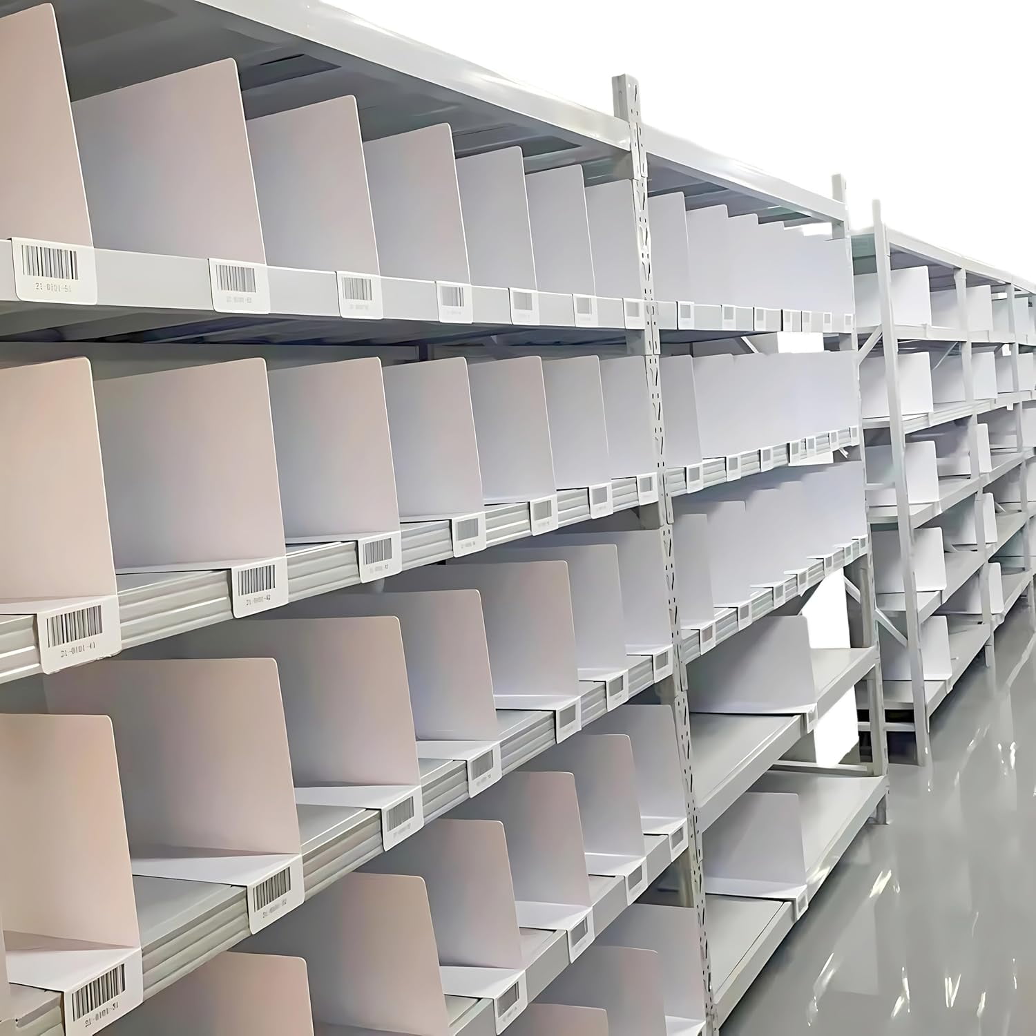 20 Pcs 39 * 25 CM 1MM Enhanced Warehouse Separator Shelf Dividers Easy ...