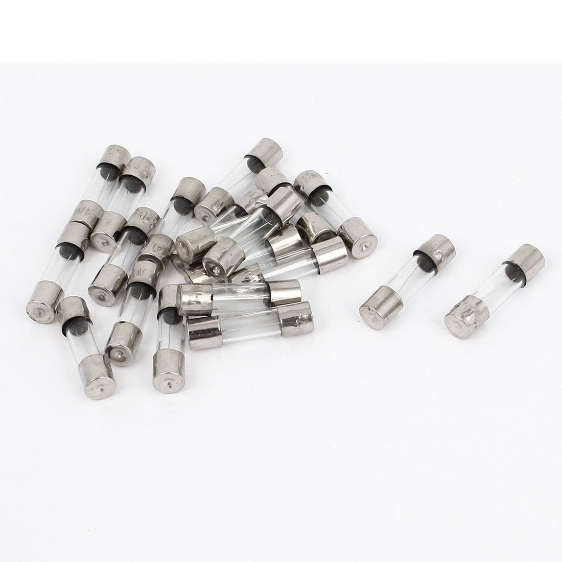 20 Pcs 4A 250V Quick Fast Blow Glass Tube Fuses 5mm x 20mm F4AL250V ...
