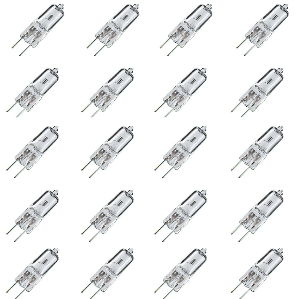 20 Pcs 50w G6.35 12v Halogen Capsule Pins Bulbs Lamps Beads For ...