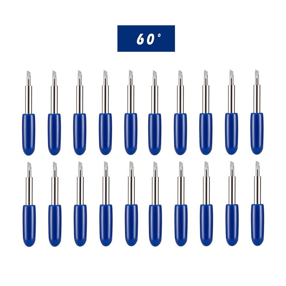 20 Pcs 60 Degrees Replacement Blades for Roland for Plotter Cutter ...