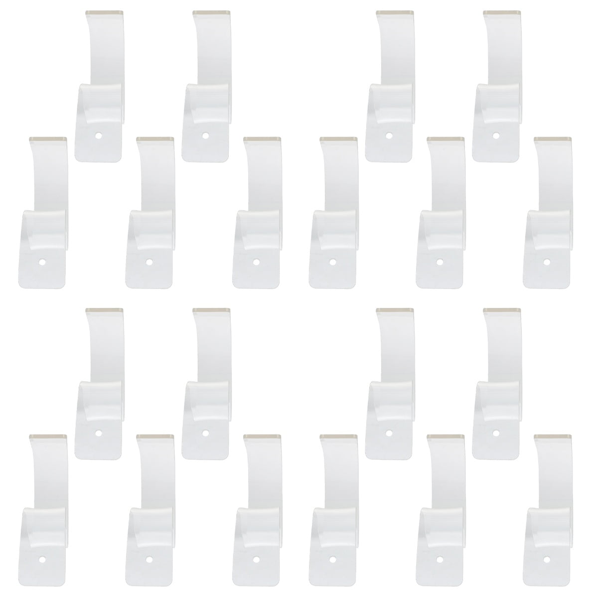 20 Pcs Acrylic Belt Holder Display Shelves Belt Displaying Stand Belt ...