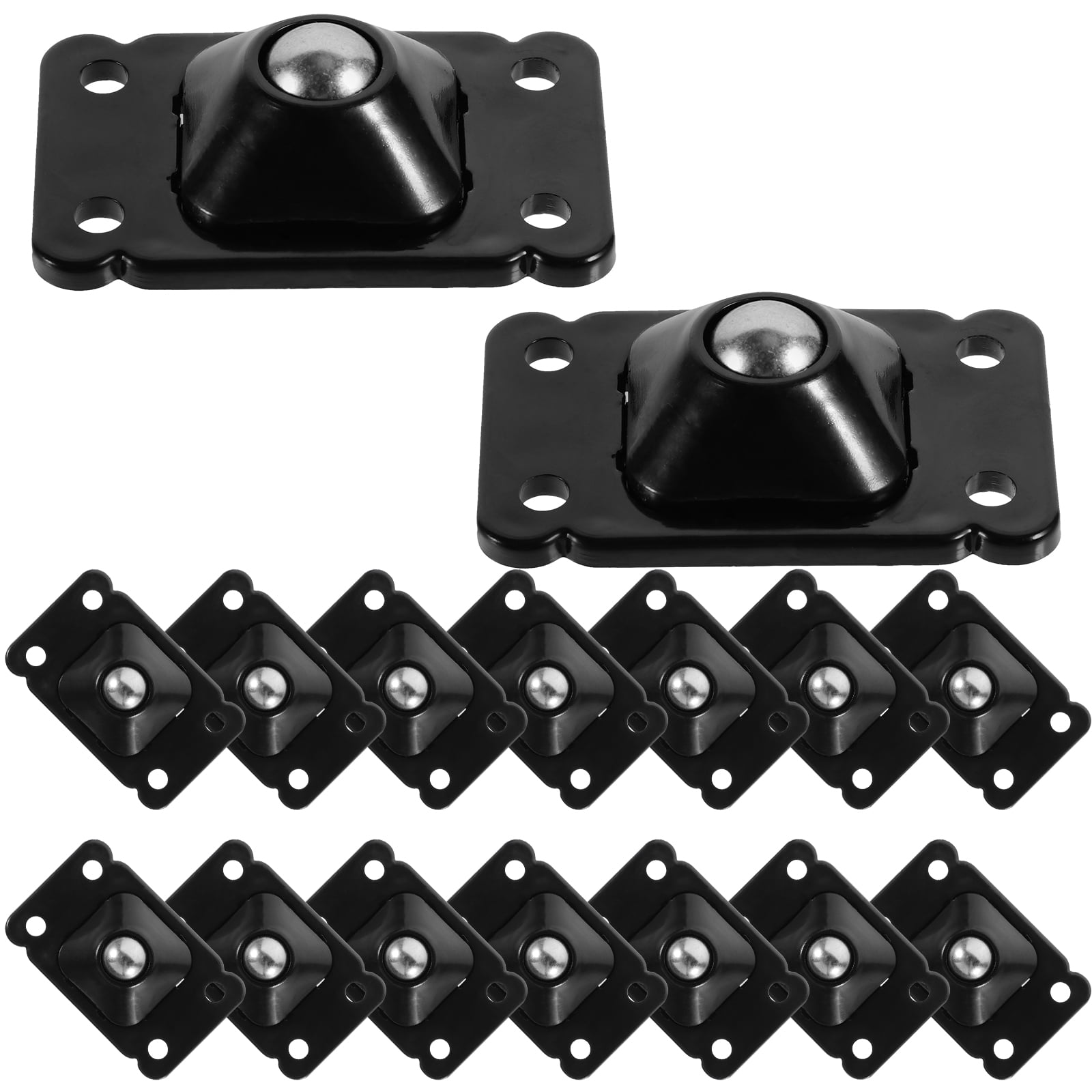 20 Pcs Adhesive Pulleys Storage Bins Small Appliance Rollers Mini ...