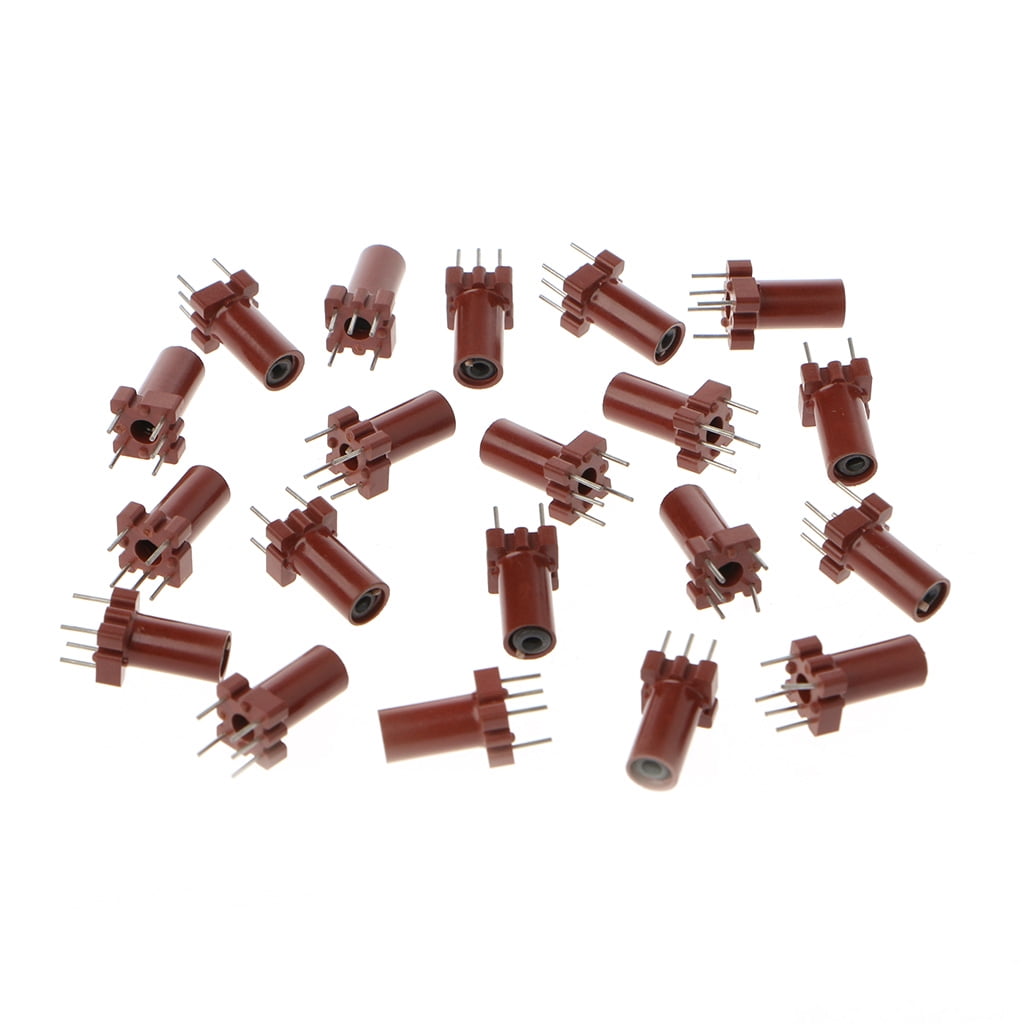 20 Pcs Adjustable Inductor for Shell Skeleton Empty Ferrite Core No ...