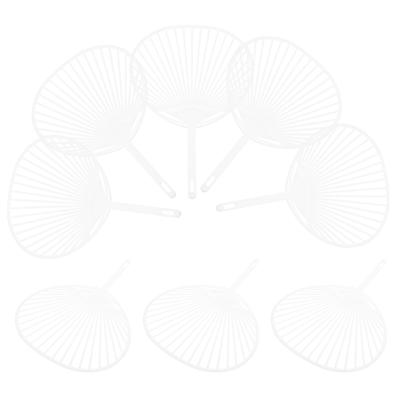 20 Pcs Advertising Fan Bone Kit Hand Held Fans Chinese Fan Material DIY ...