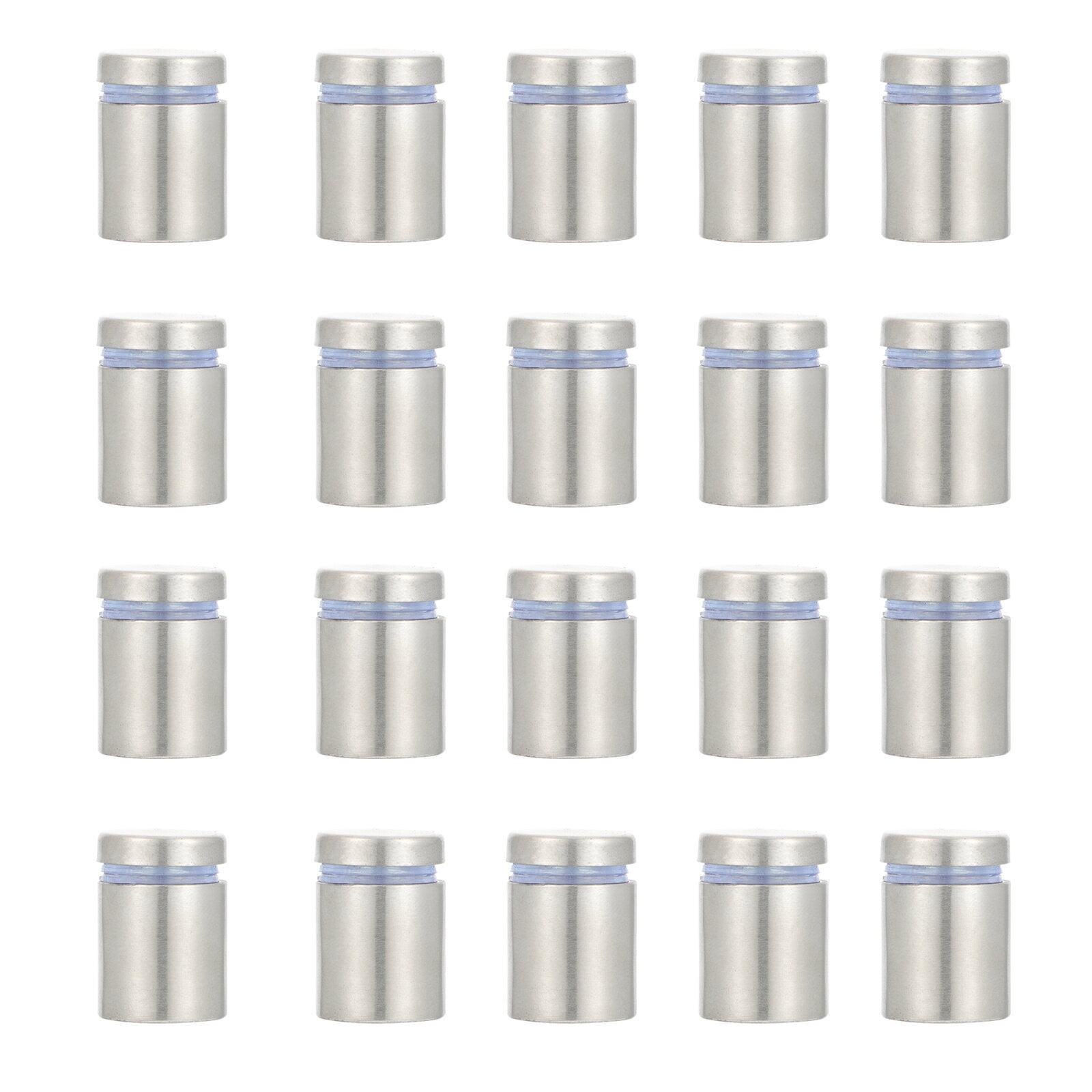 20 Pcs Advertising Pin Hardware Brackets Glass Acrylic Nail Emblems ...