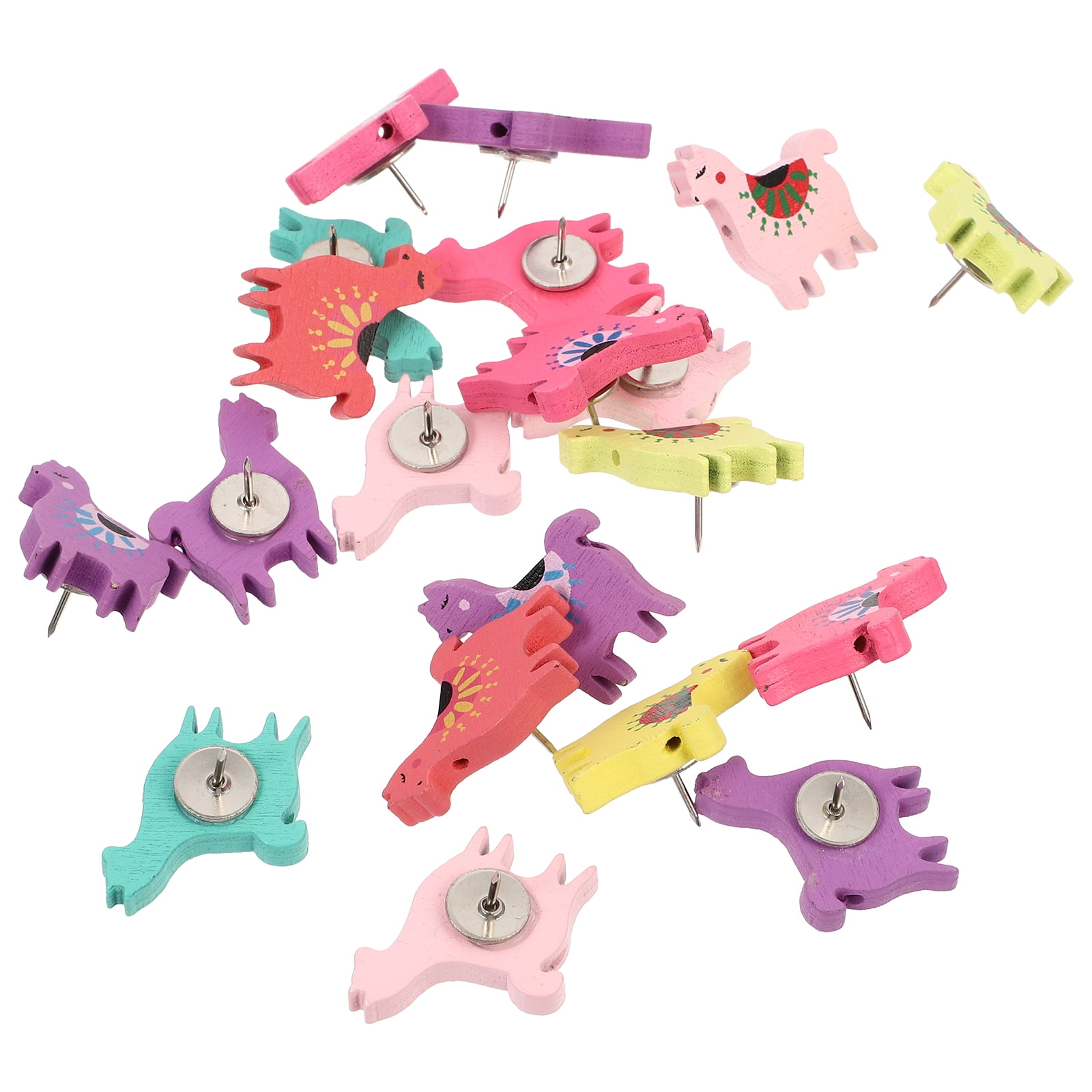 20 Pcs Alpaca Pushpin Wall Pushpins Cork Message Board Decorations ...