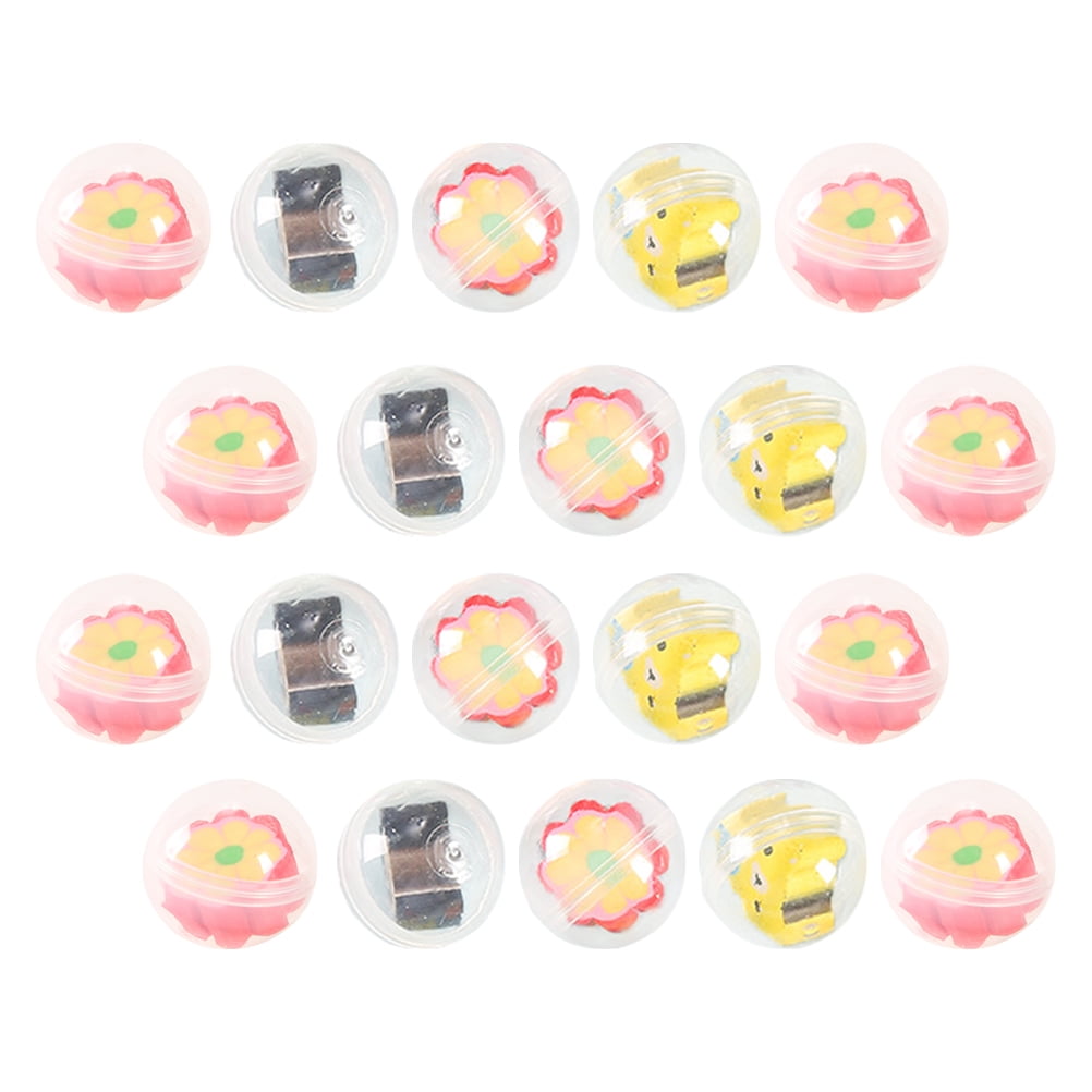 20 Pcs Ball Bulk Toys Plastic Packaging Ball Round Capsules Kids ...