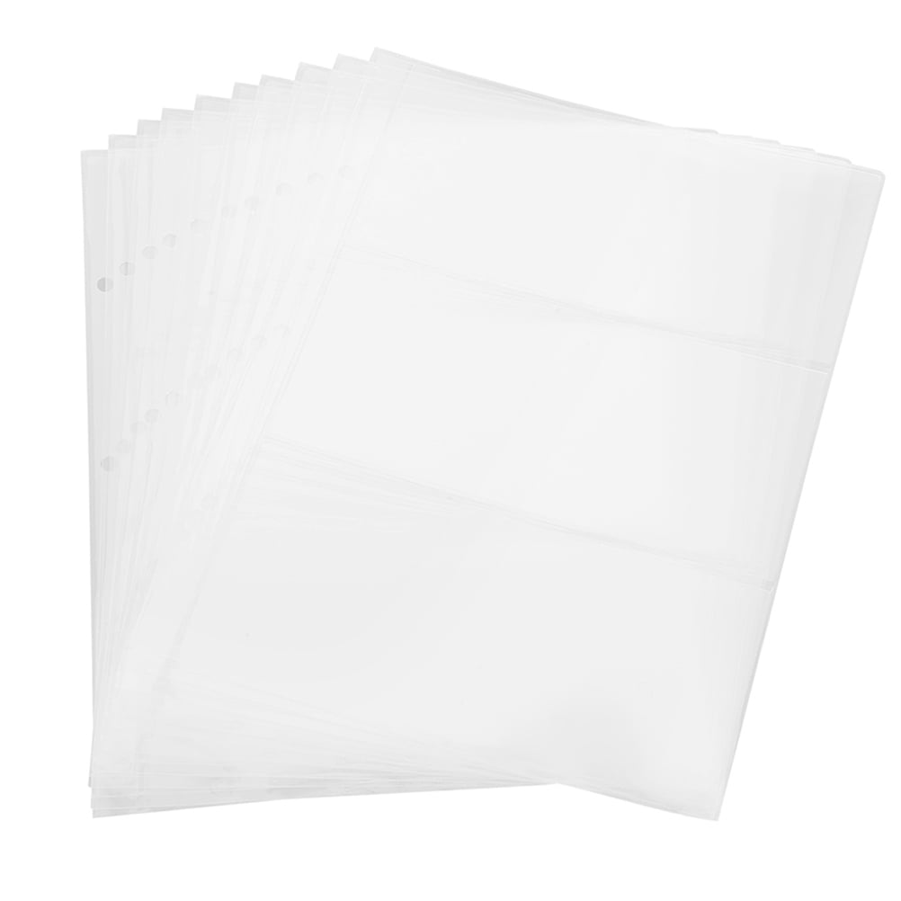 20 Pcs Banknote Collection Book Currency Album Money Storage Holder ...