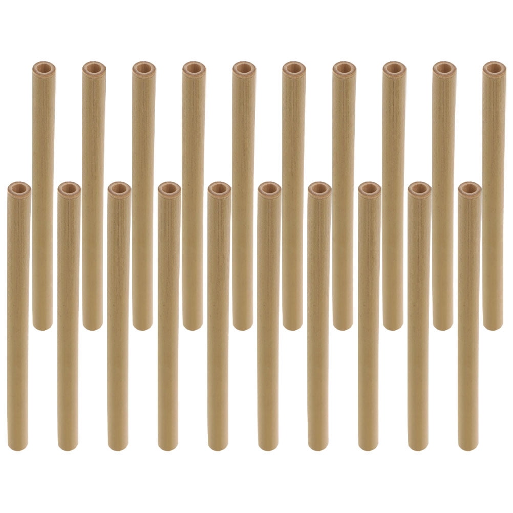 20 Pcs Bee Pollination Tube Honeycomb Solitary Bee Hive Wind Chime ...