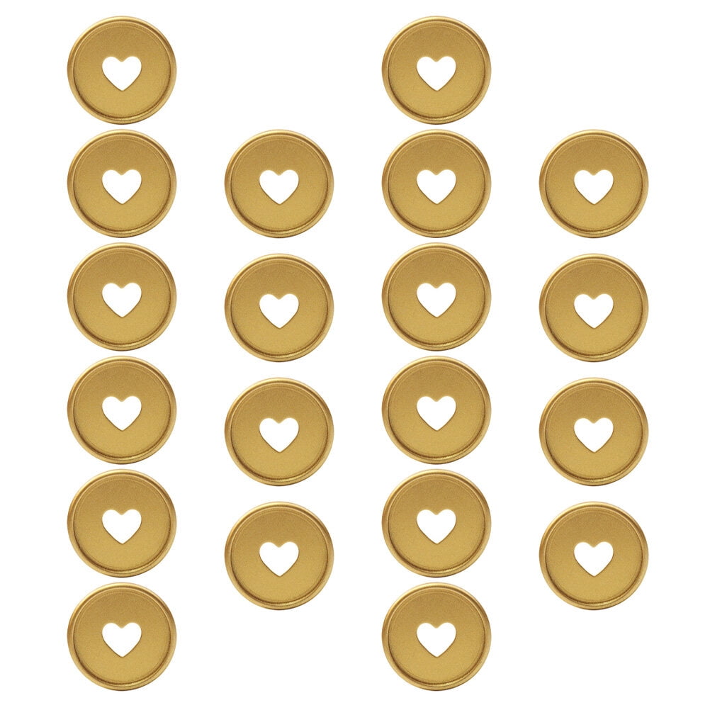 20 Pcs Binder Discs for Notepad Book Binding Clear Small Rings Aluminum ...