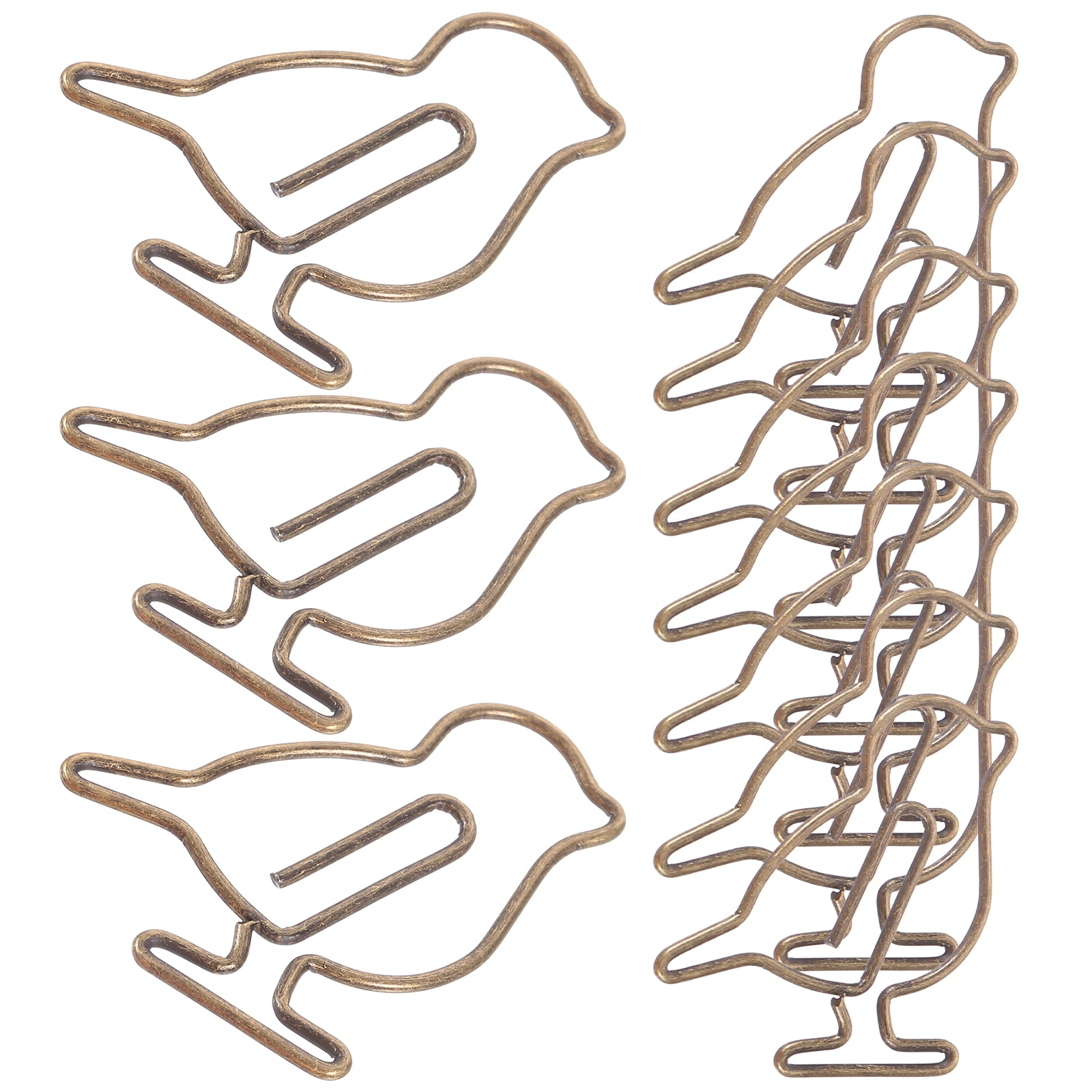 20 Pcs Bird Paper Clip Birdie Bookmarks Document Clips Cute Snack ...