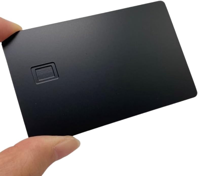20 Pcs Black Stain Steel Business Card, with 4442 Chip Slot, Magnetic ...